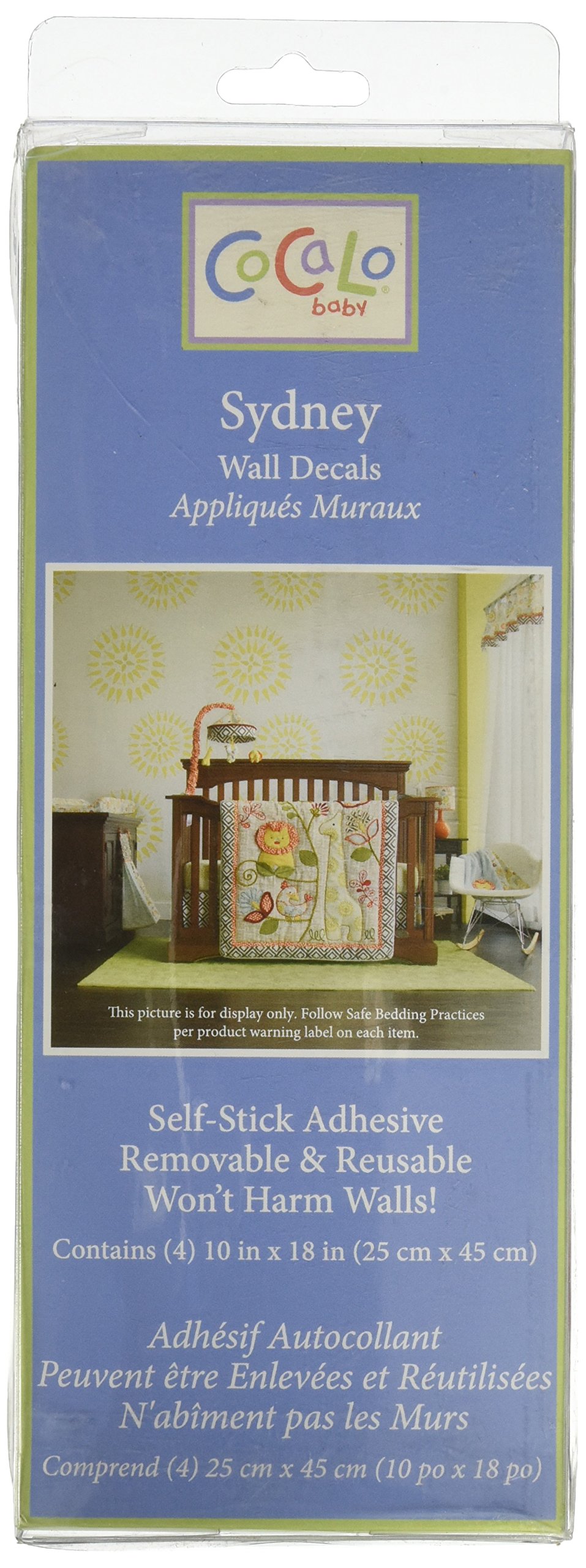 Amazon.com: CoCaLo Sydney Jumbo Wall Decals : Baby