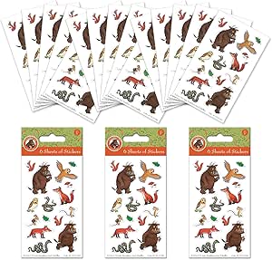 Amazon.com: The Gruffalo Party Bag Sticker Bundle (18 Sheets) | Limited ...