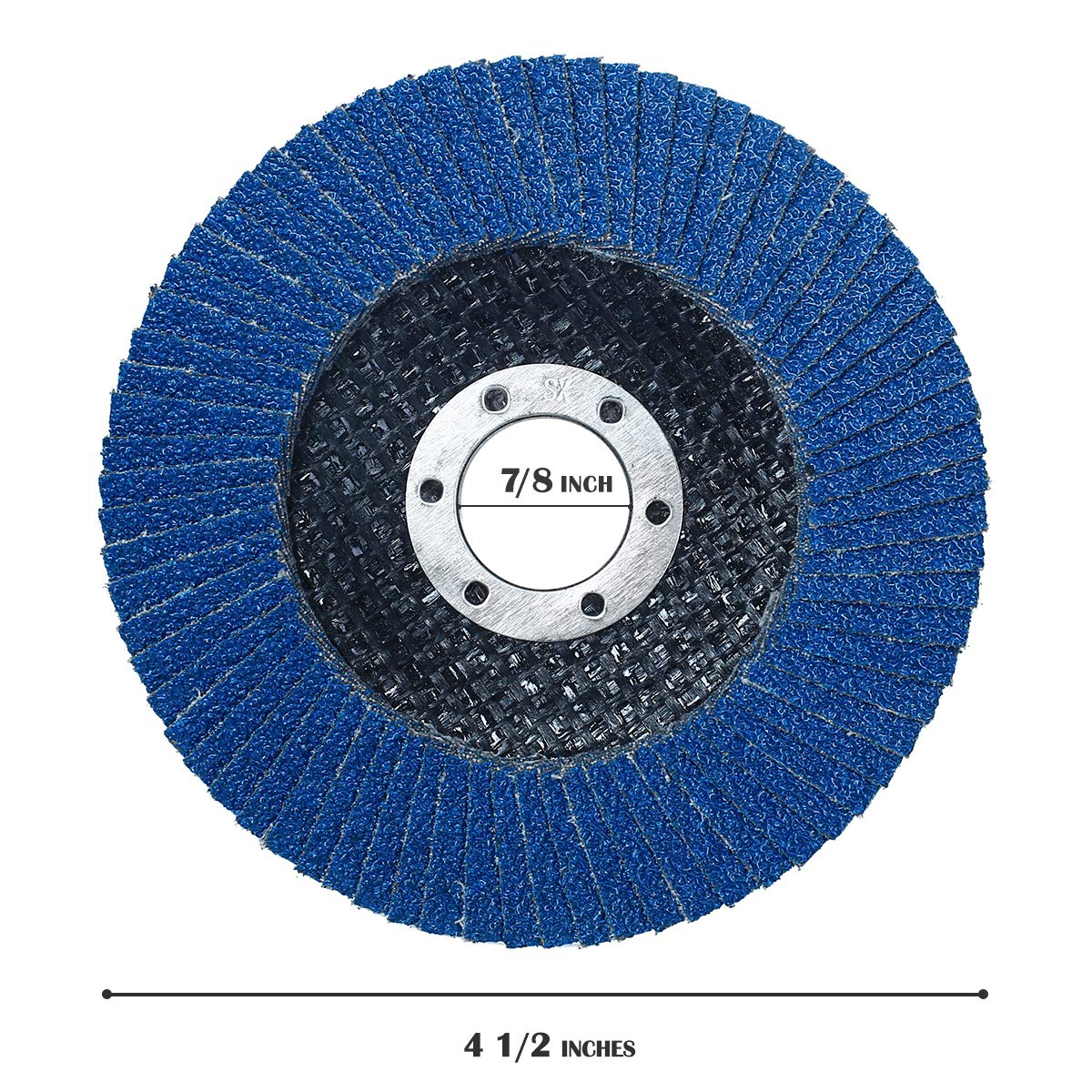 Snapklik.com : 28 Pack 4 1/2 Inch Flap Disc Angle Grinder Sanding Disc ...
