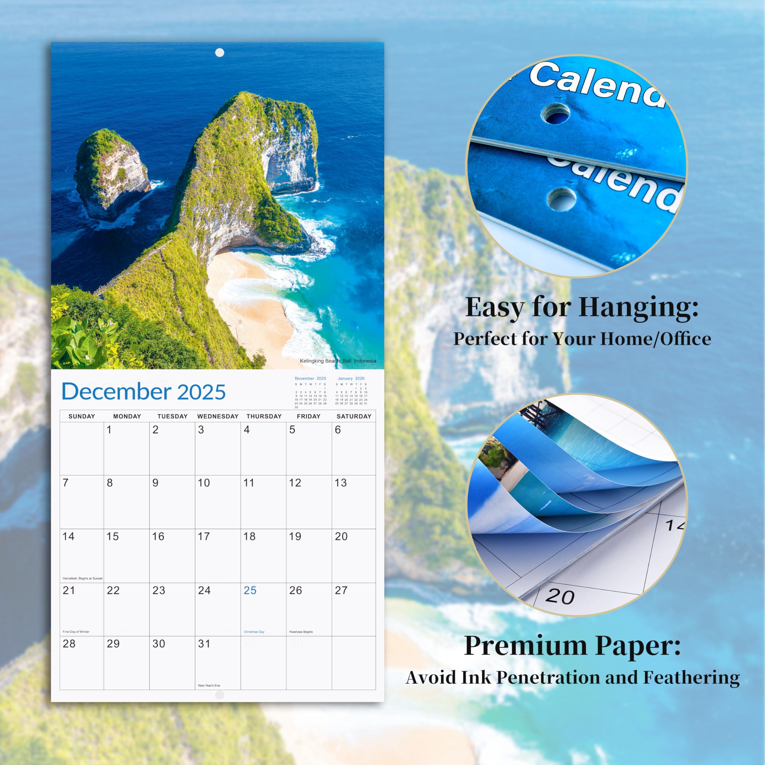 Snapklik.com : Calendar 2024-2025 - Wall Calendar 2024-2025, 18 Months ...