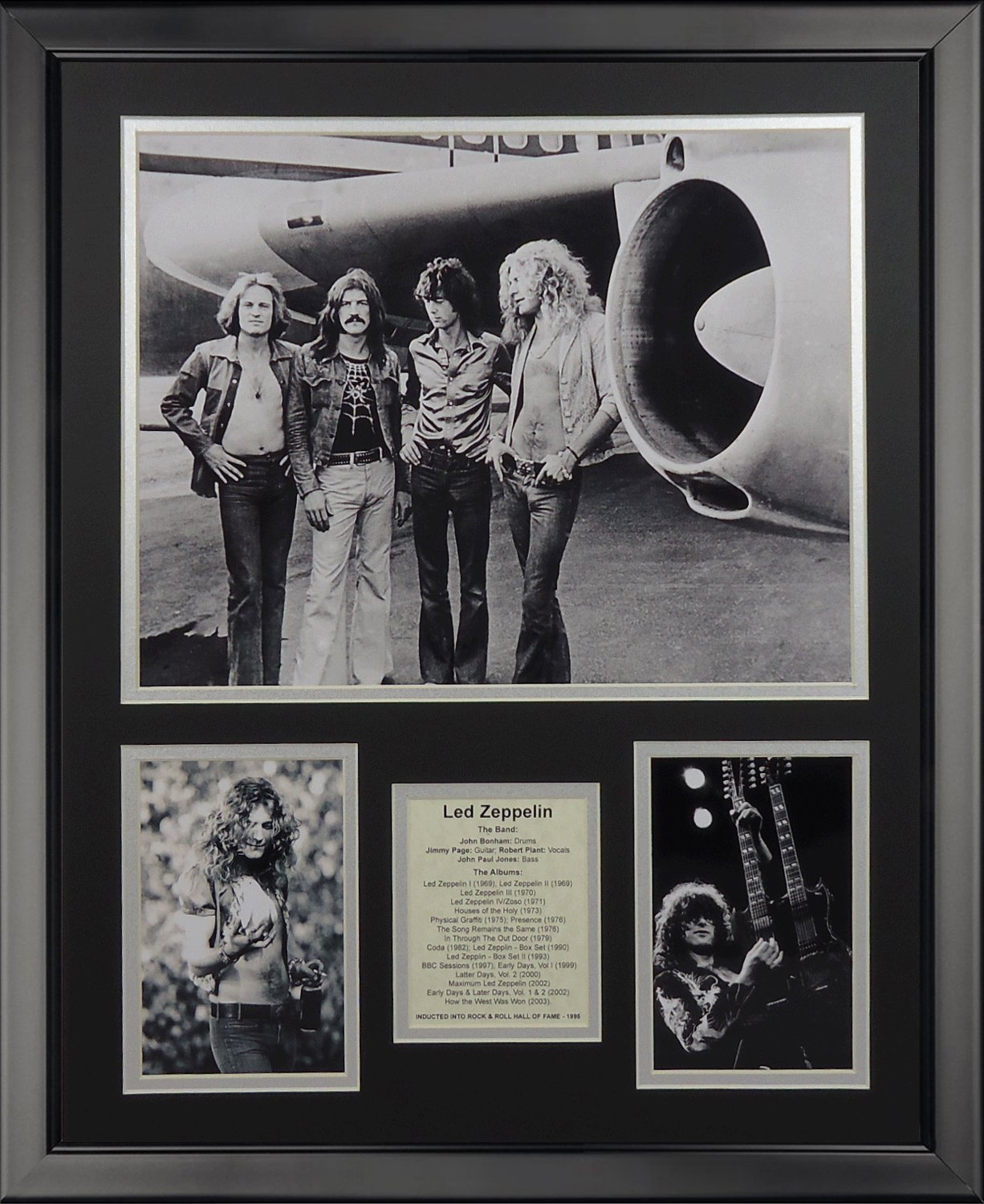 Legends Never Die Led Zeppelin Plane Framed Photo Collage, 16" x 20 ...