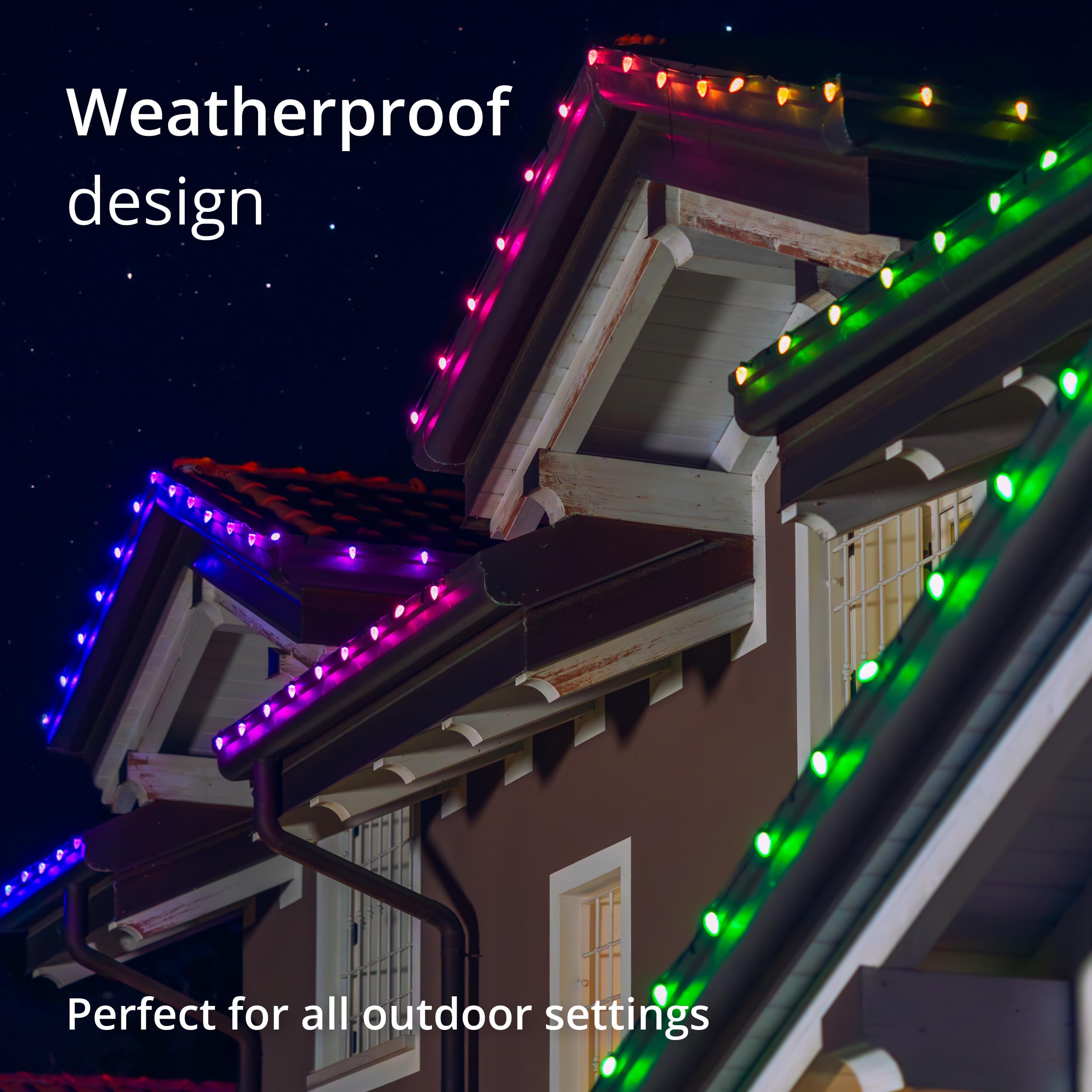 Snapklik.com : Twinkly C9 Bulbs 80 LED RGB, Mappable LED Bulbs For ...