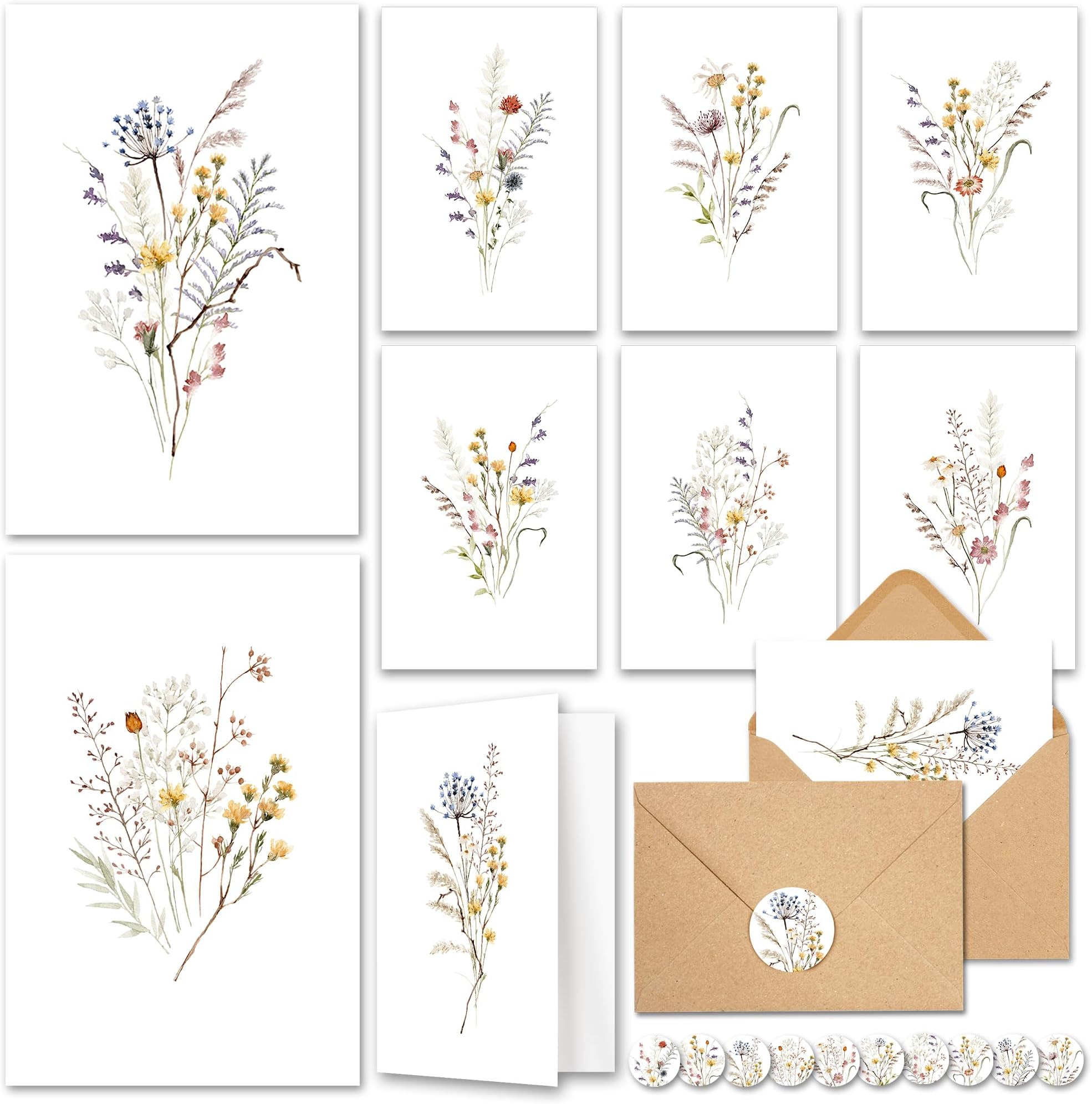 Amazon.com : 20 Pcs Sympathy Cards with Envelopes and Thoughtful ...