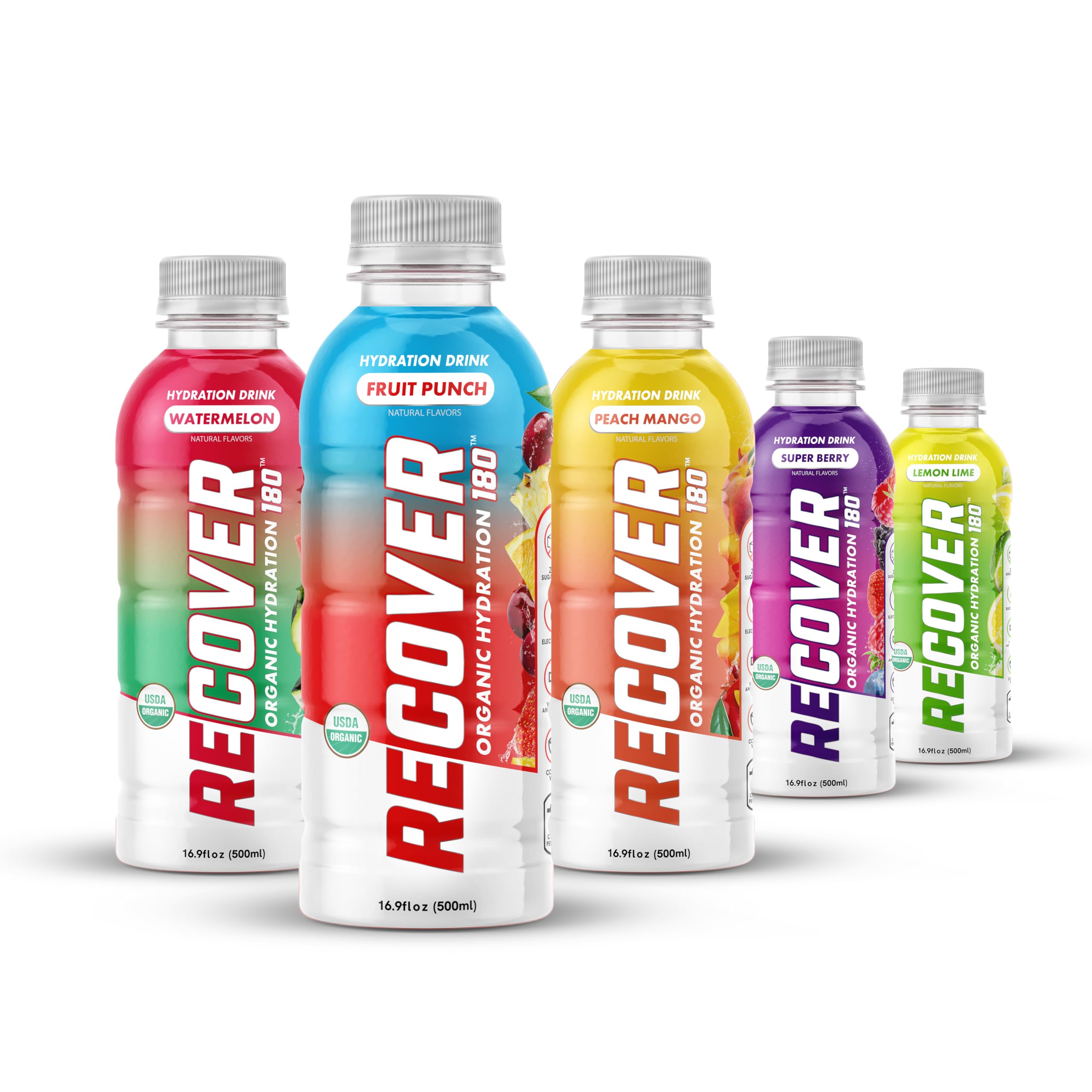 Snapklik.com : RECOVER 180 Organic Hydration Sports Drink, No Sugar ...