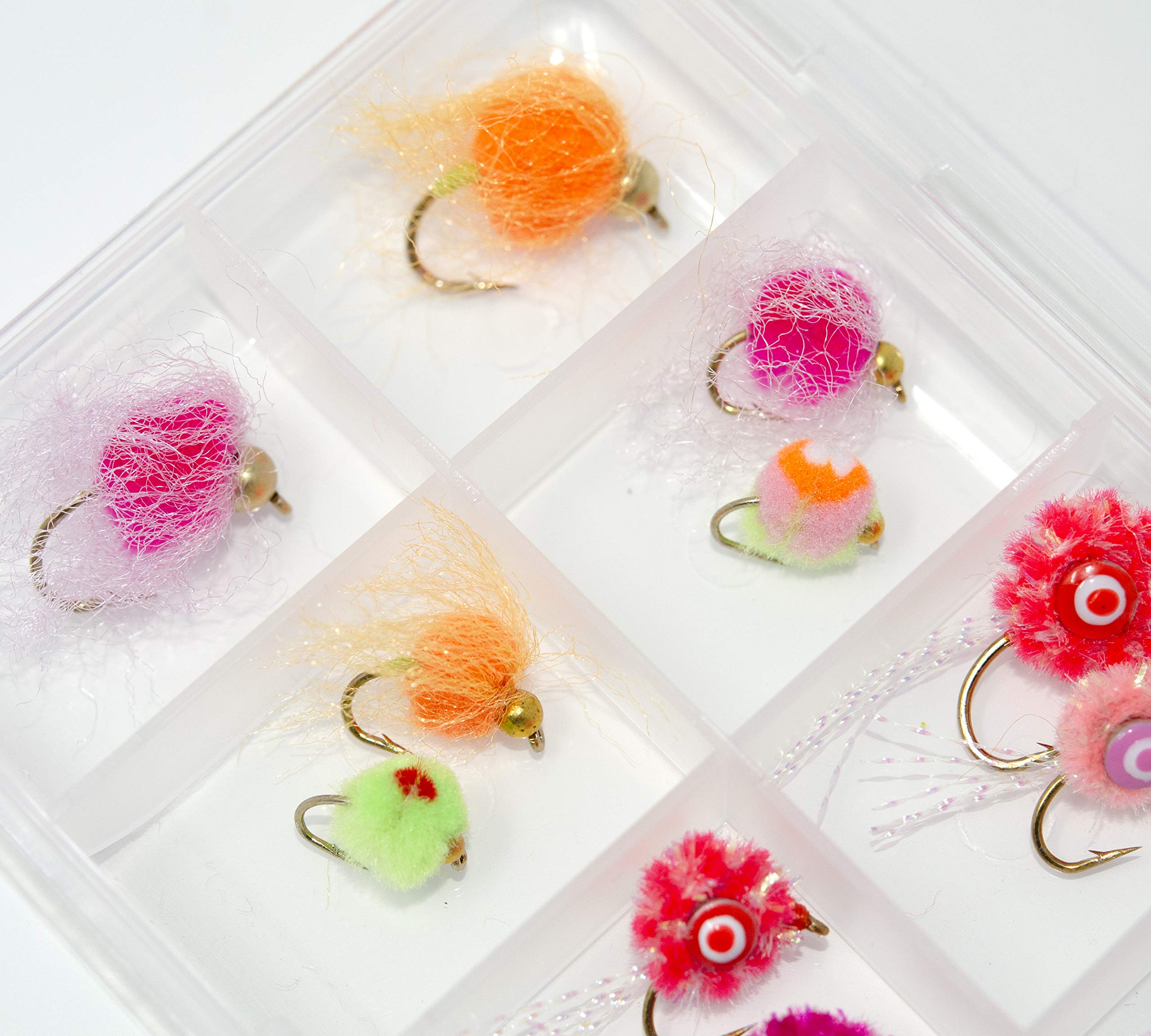 Snapklik.com : Bead Head Glo Bugs And Big Lead-Eyes Eggs For Trout ...
