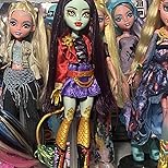 Amazon.com: Monster High Jinafire Long Doll, Dragon with Pet Dog Cloudy “Yun Yun” and 7 ...