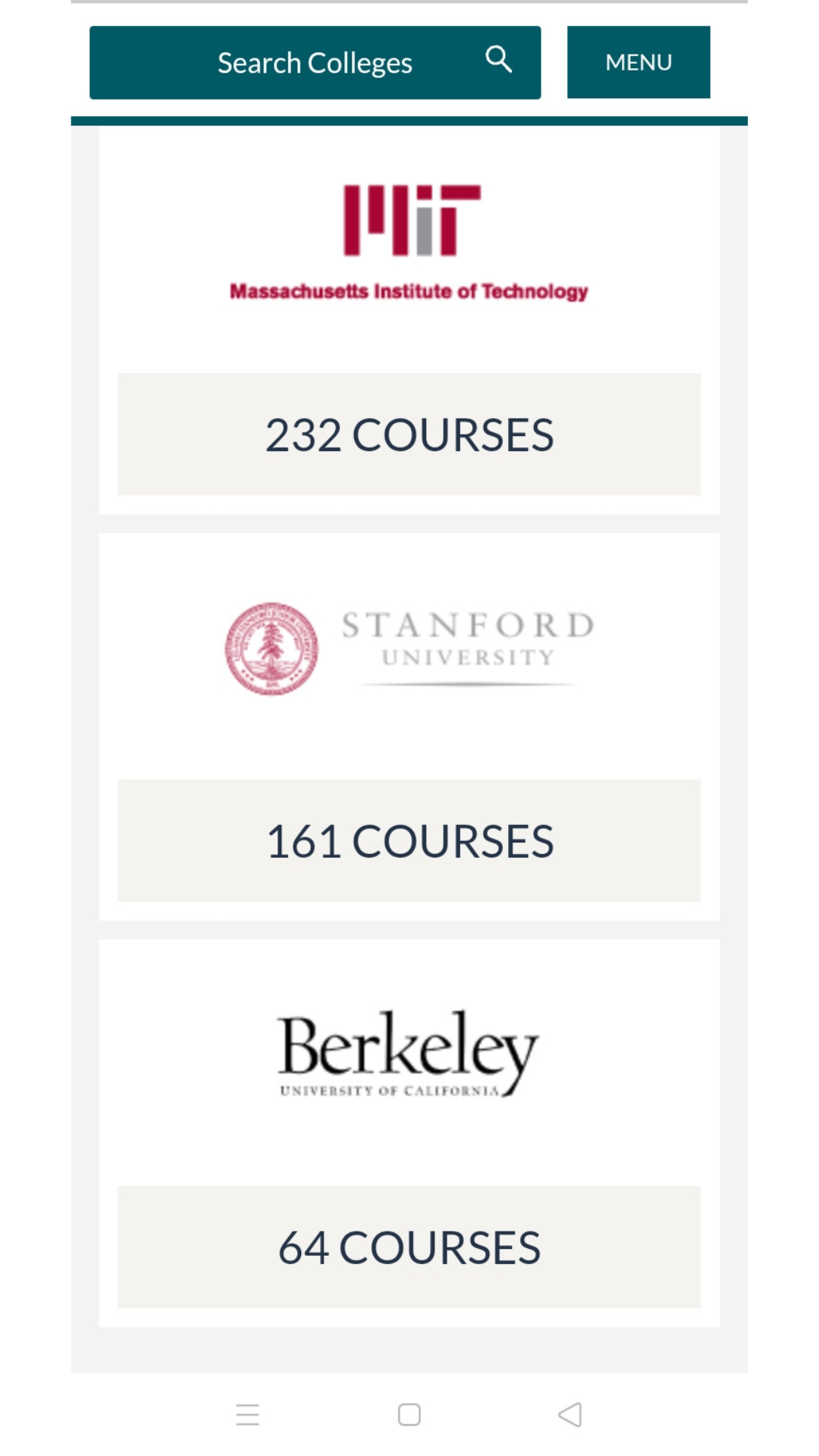 Academic Earth - App on Amazon Appstore
