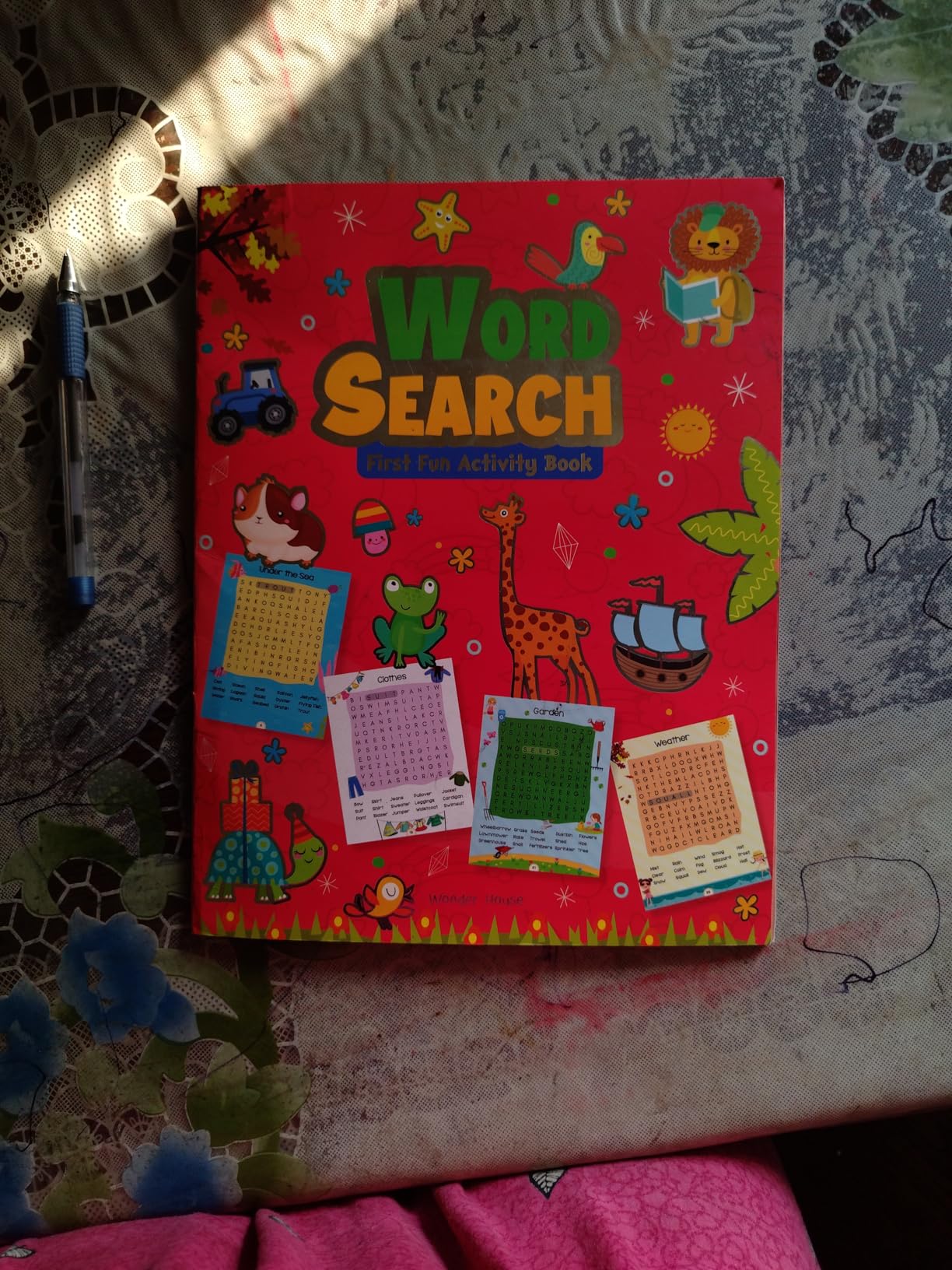 Word Search : First Fun Activity Books For Kids : Wonder House Books ...