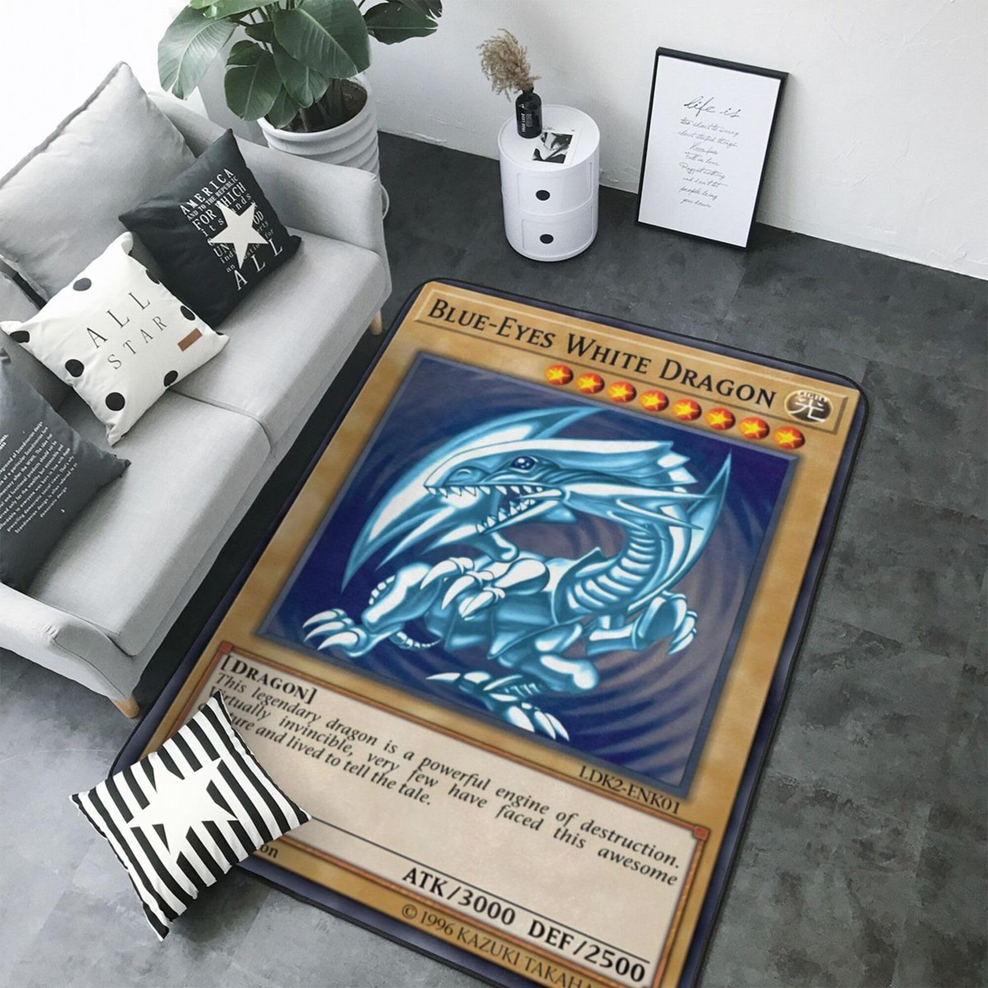 Amazon.com: Anime Cartoon Area Rugs 3D Print Large Carpet Anime Card ...