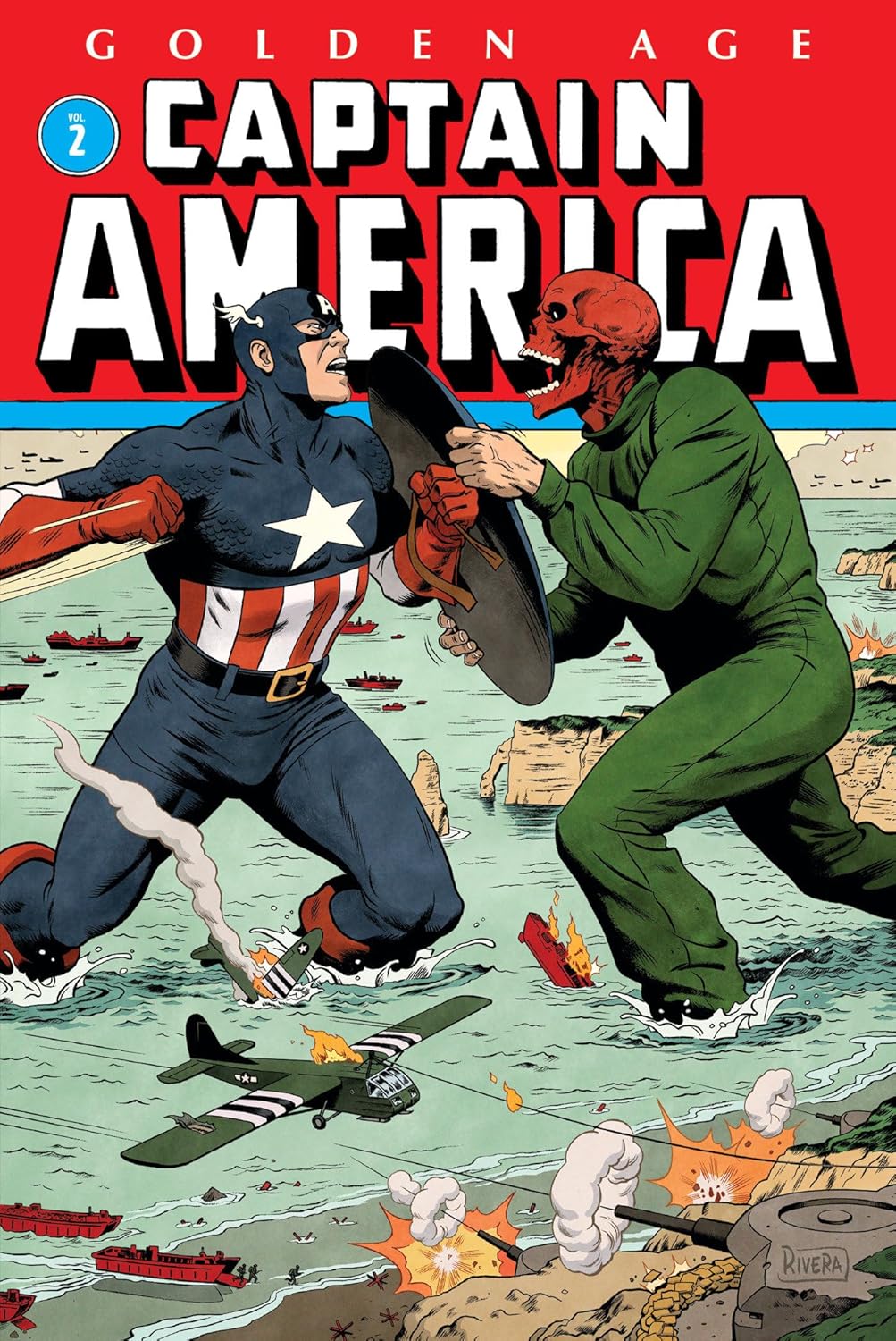 Golden Age Captain America Omnibus Vol. 2 : Lee, Stan, Avison, Al ...