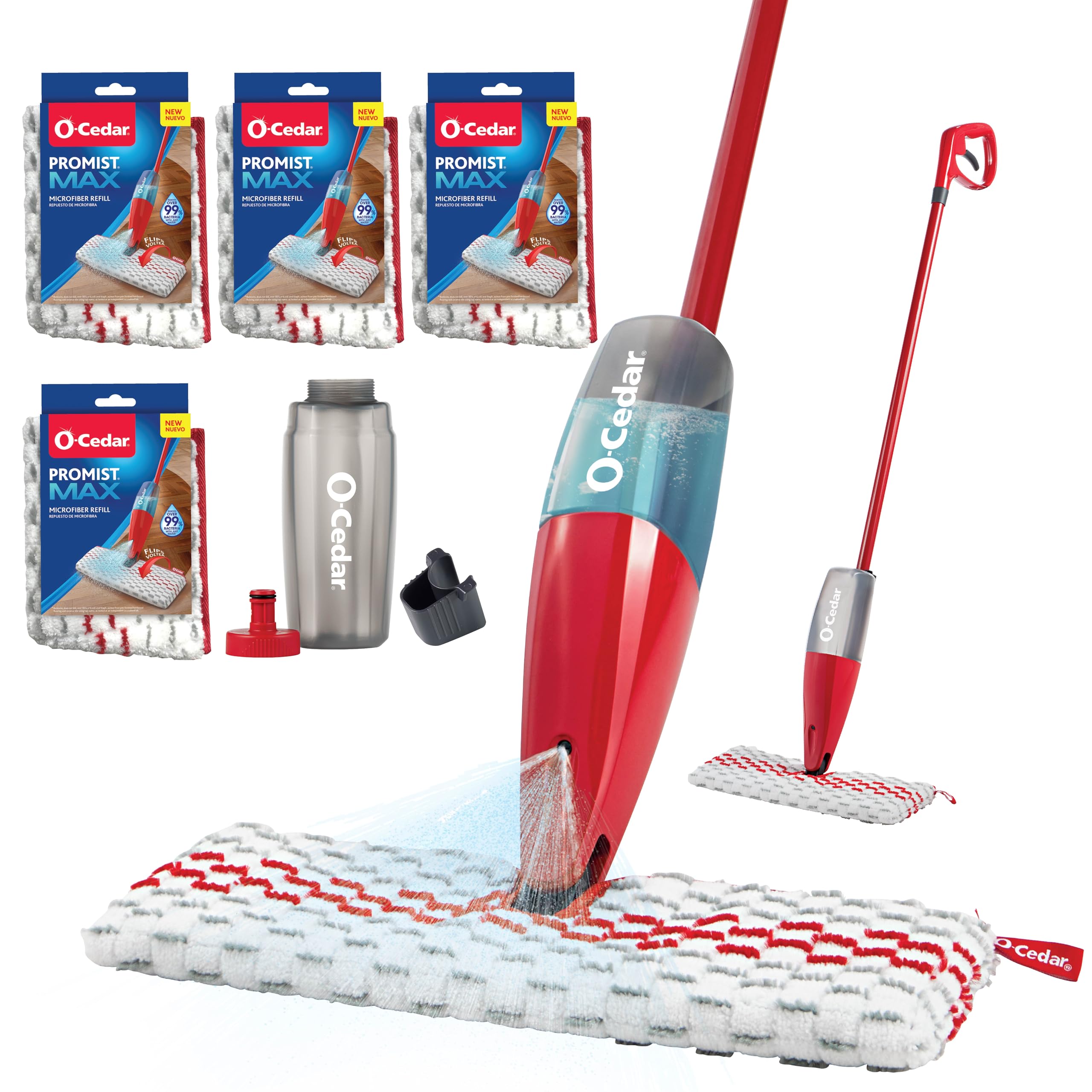 Snapklik.com : O-Cedar ProMist MAX Microfiber Spray Mop