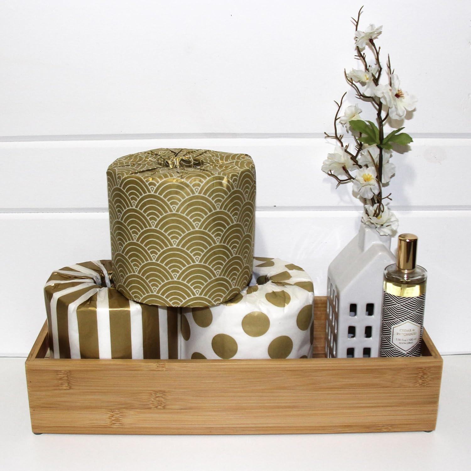 Amazon.com: Decorative Toilet Paper Covers, 9 Paper Wraps, 3 of Each of ...