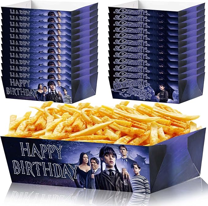 Amazon.com: Generic Wednesday Birthday Party Decorations, Wednesday ...