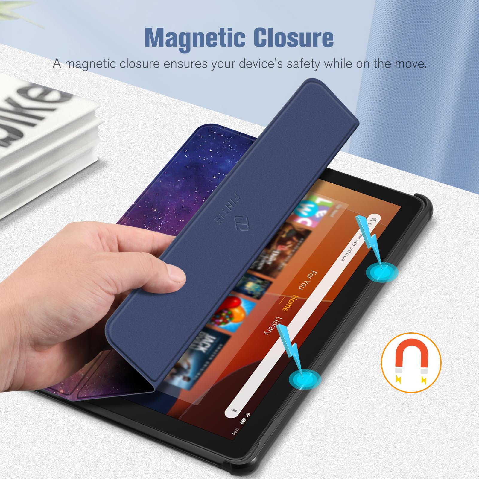 Snapklik.com : Fintie Slim Case For All-New Fire HD 10 Tablet (13th ...