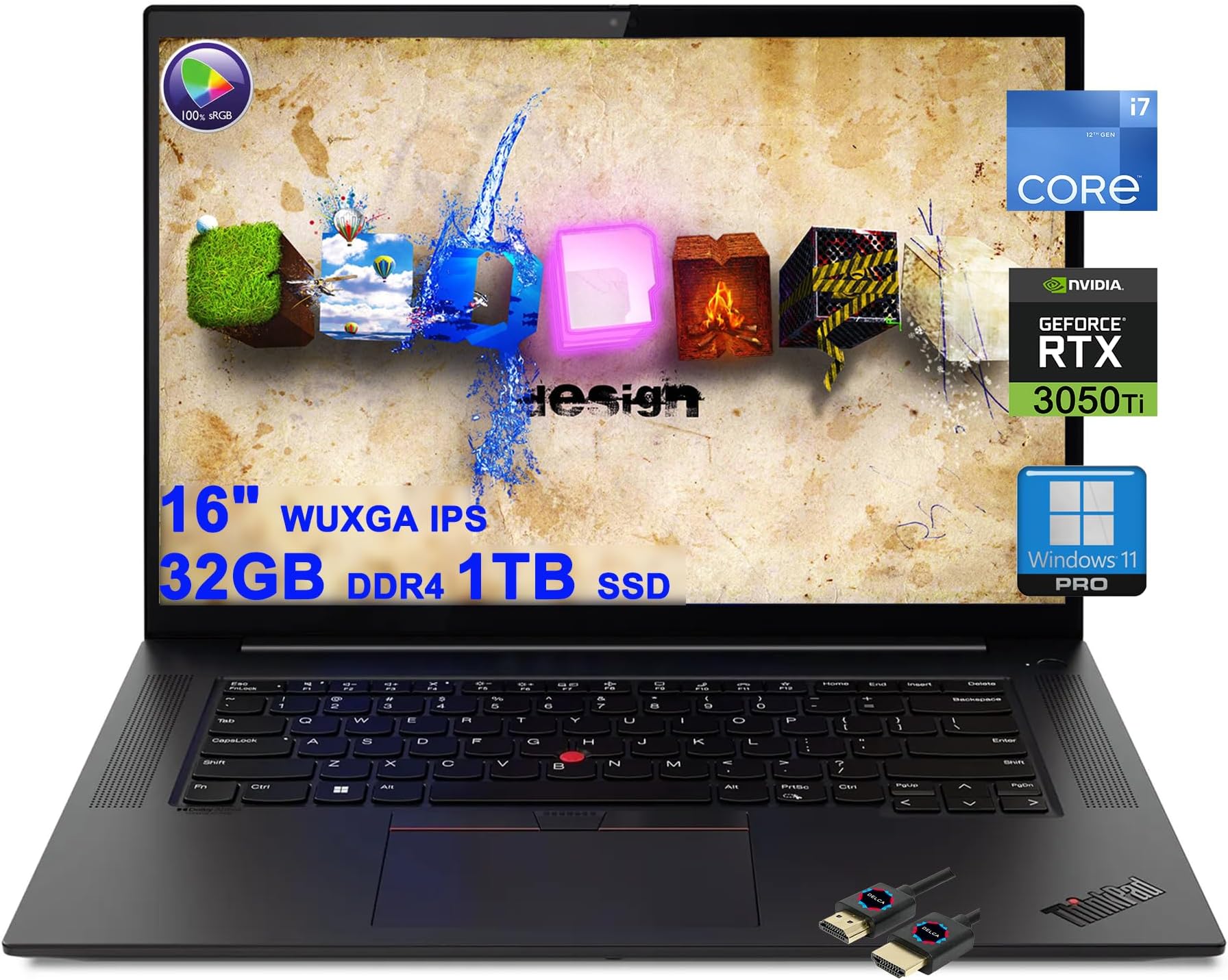 Amazon.com: Lenovo X1 Carbon Extreme Gen 5 Business Laptop | 16" WUXGA ...