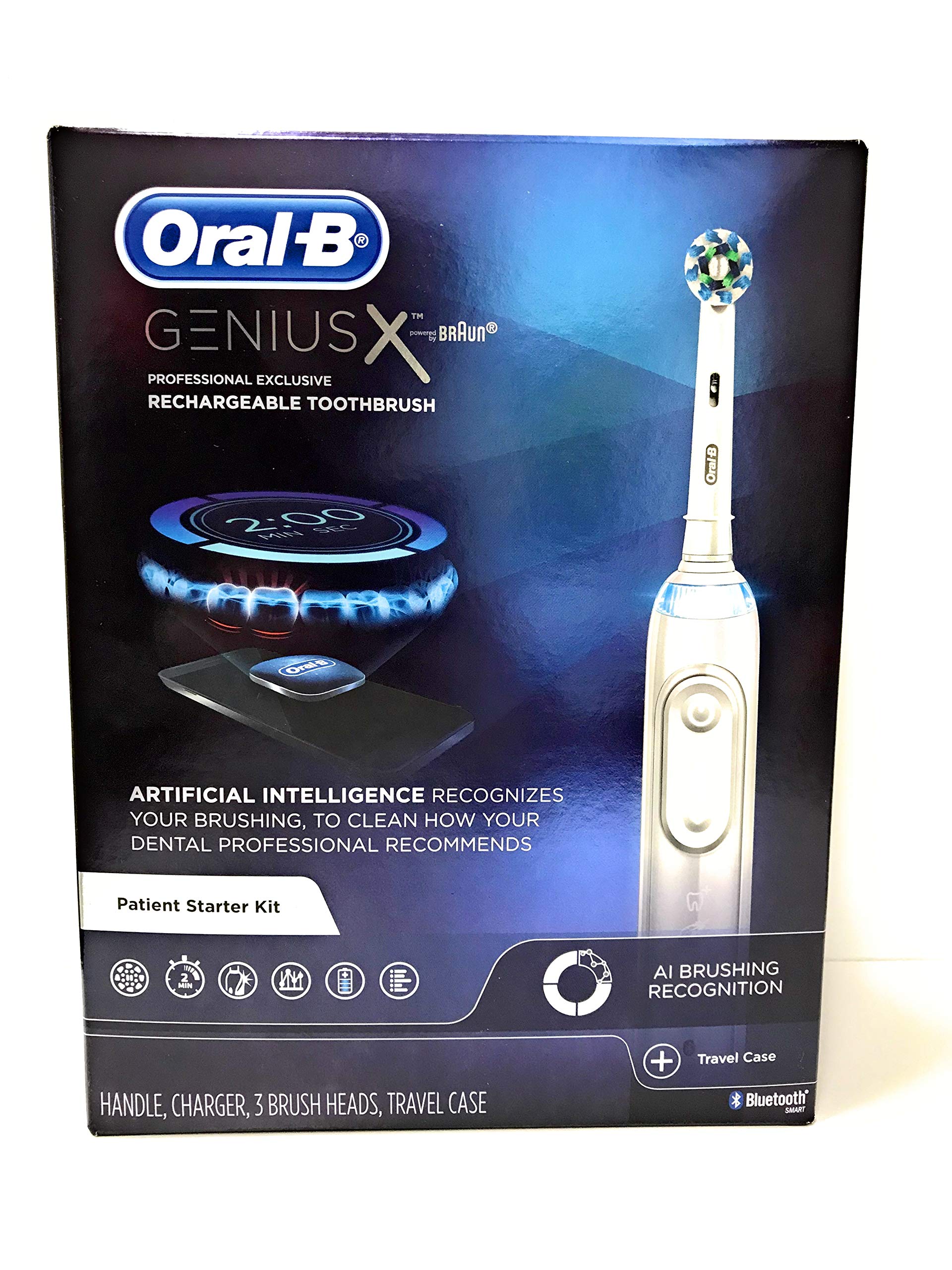 Oral-B Corded ElectricGenius X Toothbrush Patient Starter Kit : Amazon ...
