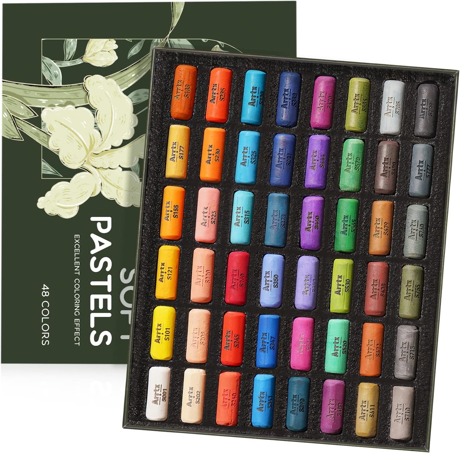 Amazon.com: Honsell Gallery Artists' 4400015 Handmade Soft Pastel, Set ...