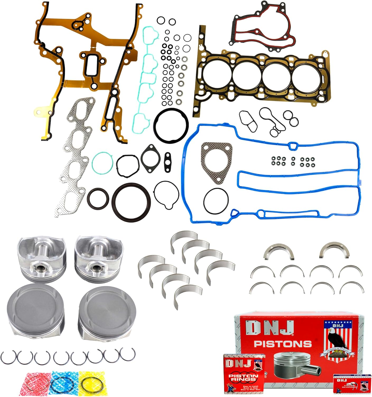 Amazon.com: DNJ EK343 Engine Rebuild Kit for 2011-2021 Buick, Chevrolet ...