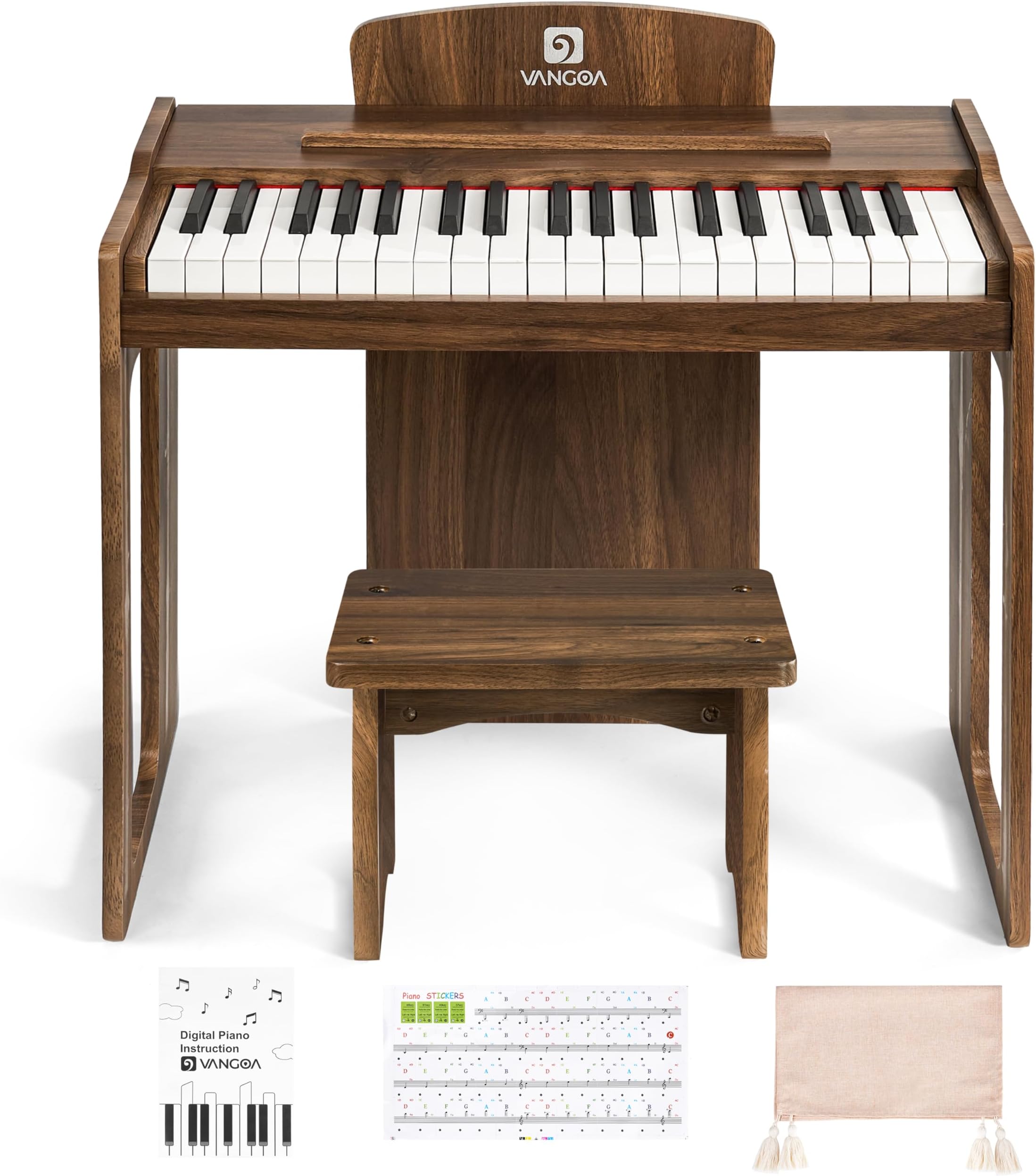 Amazon.com: Vangoa Kids Piano Keyboard, 37 Keys Digital Piano for Kids ...