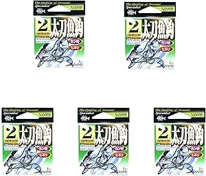 Amazon | 【 まとめ買い ×5個セット 】 ささめ針 SASAME TU-05 太刀魚針 ブラック 2号 釣り 釣り具 釣具 釣り用品 | ノーブランド品 | フック・針