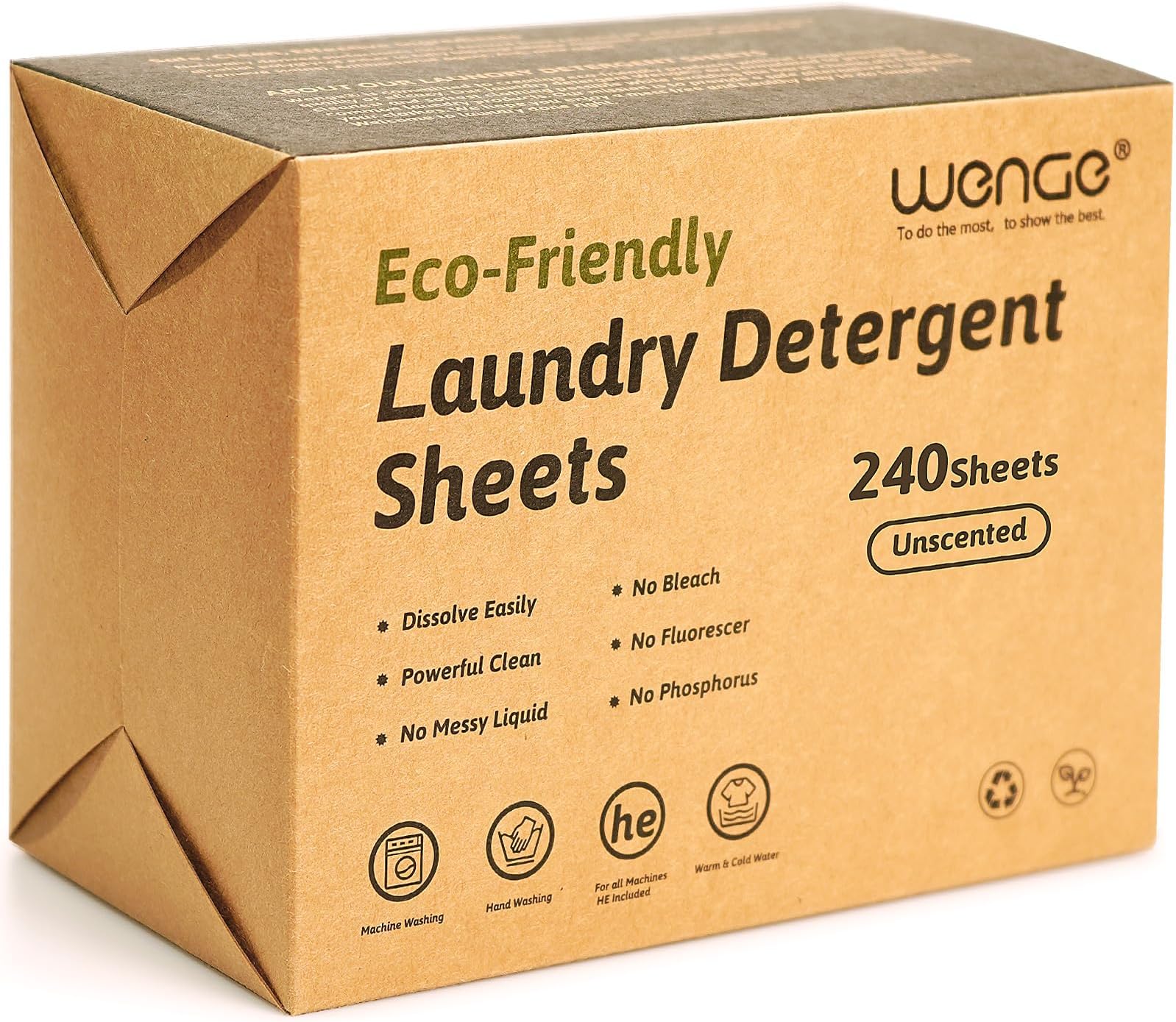 Amazon.com: LAZY COCONUTS Eco Friendly, Plant Powered Laundry Detergent ...