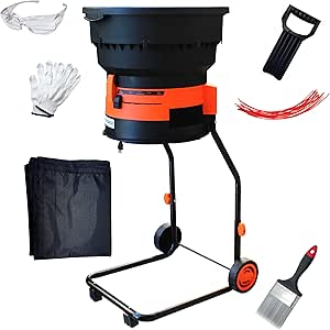 Amazon.co.jp: YARD FORCE リーフシュレッダー 雑草・落ち葉 粉砕機 ERUI50-JP (ガーデンシュレッダー)＋集塵袋・粉砕コード20本・保護メガネ・掃除ハケ・他付 ...