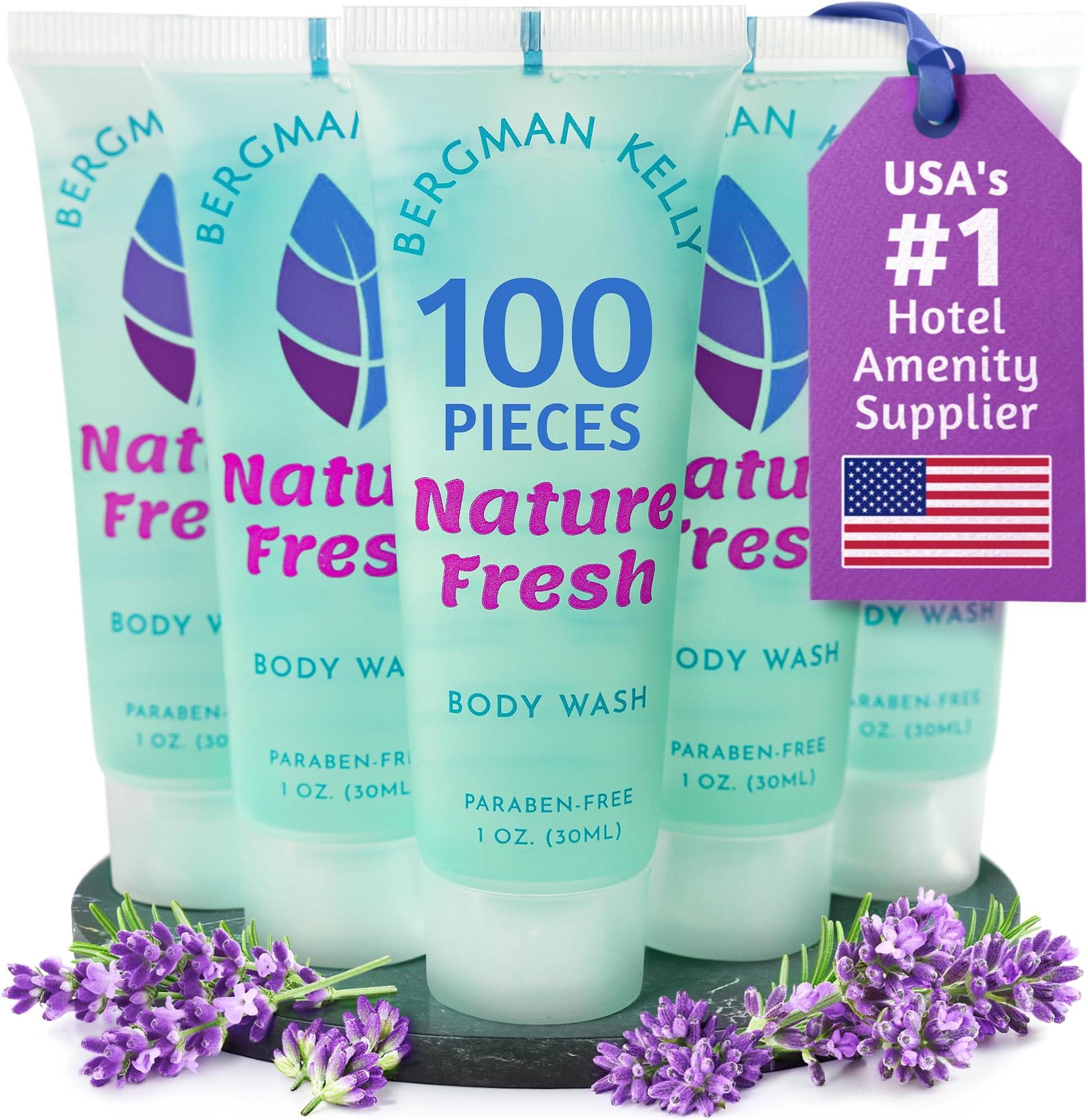 Amazon.com : ECO amenities Travel Size Body Wash Bulk - Hotel Supplies ...