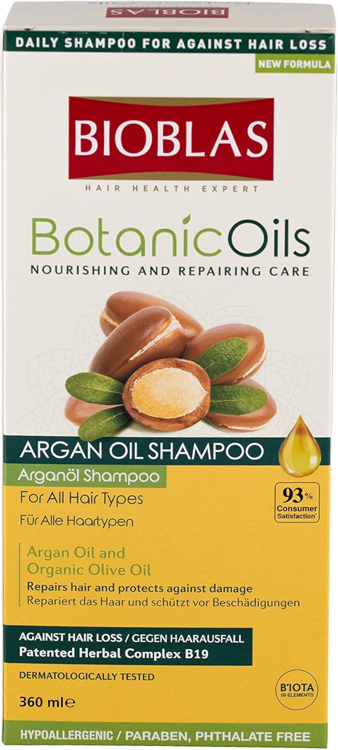 Bioblas Botanic Oils Argan Oil Shampoo - 360 ml: Buy Online at Best ...