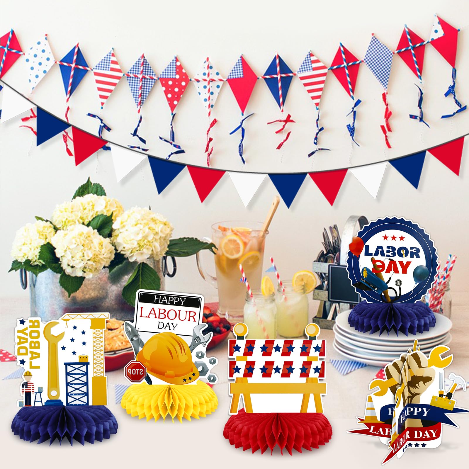 Labor Day Centerpiece Ideas Simple And Pretty Christmas Centrepieces