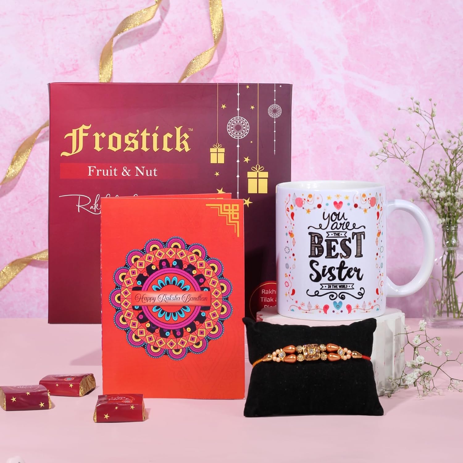 Frostick Sweets Gifts For Sister | Chocolate Gifts Combo For Sister ...