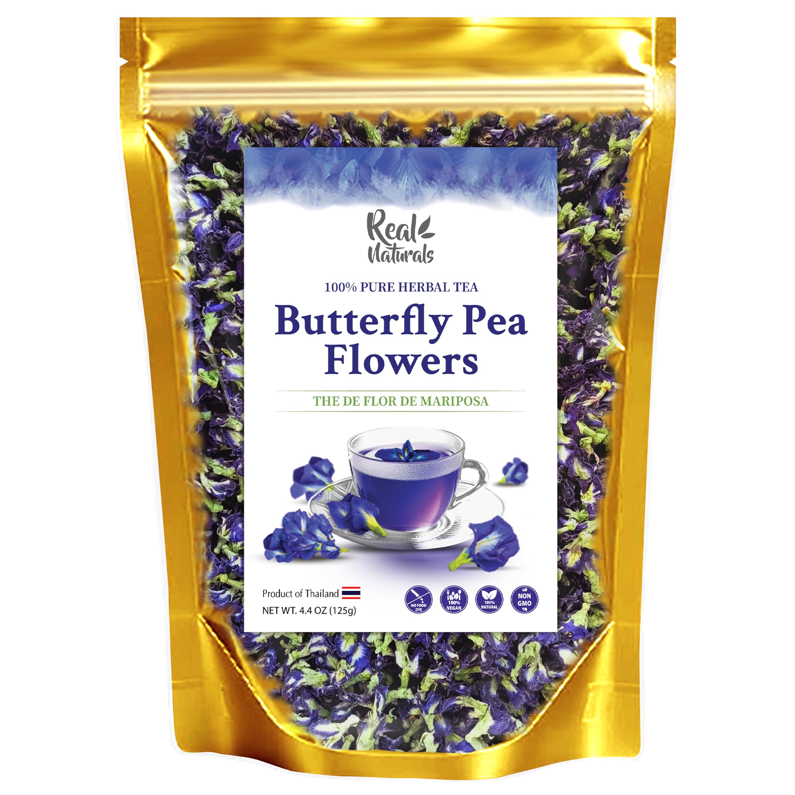 Snapklik.com : Butterfly Pea Flower Tea Loose Leaf