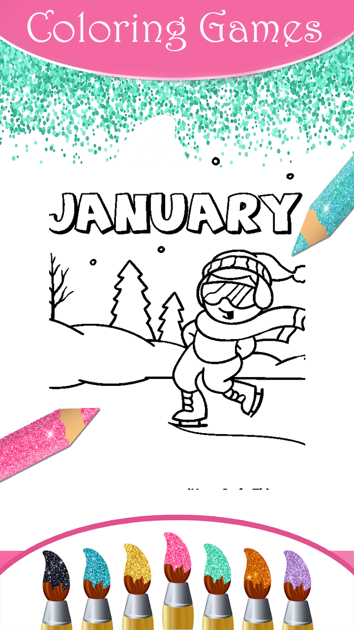 January Coloring Pages January Coloring Pages: Top 42 Free Printable
