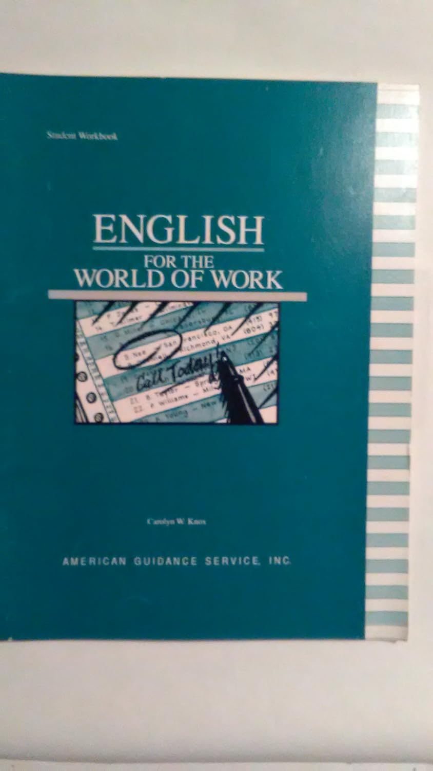 English for the World of Work Student Workbook: unknown author ...