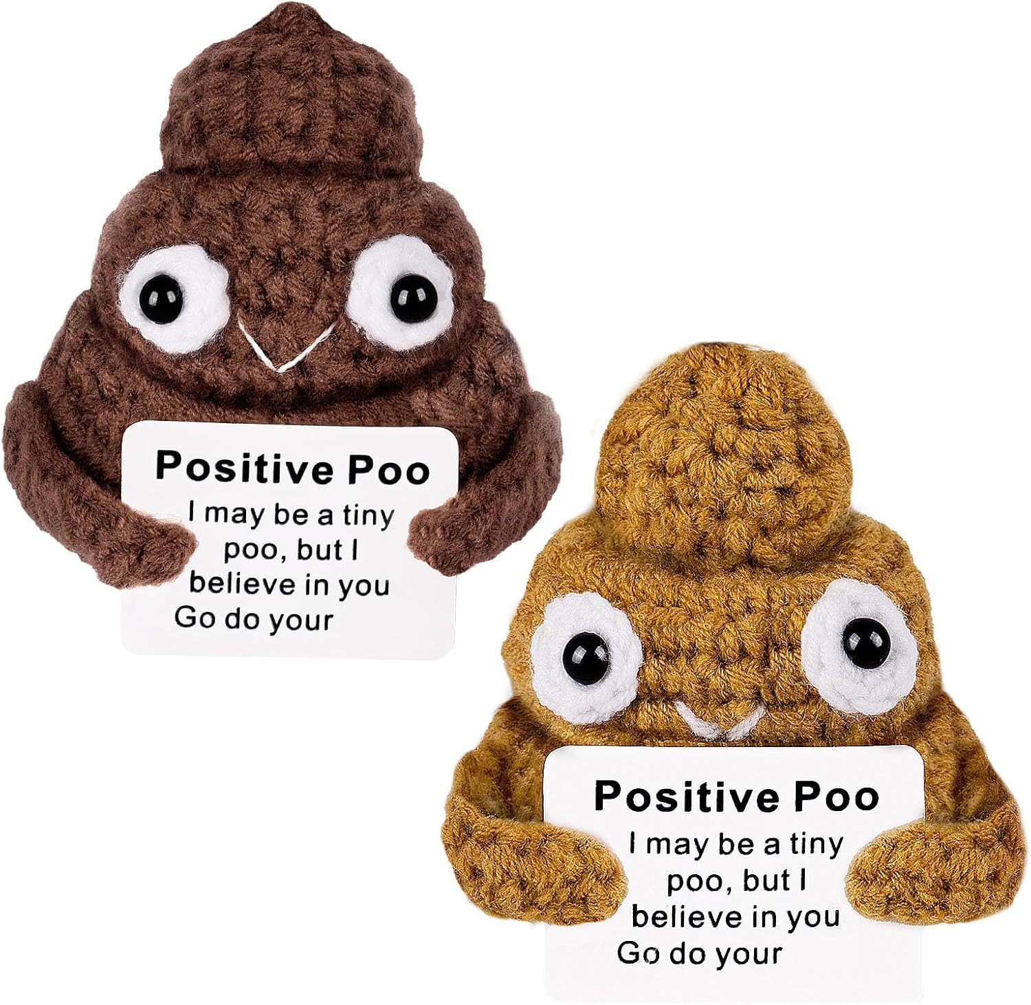 Amazon.com: COZYMATE Positive Poo with Affirmations Cards Emotional ...