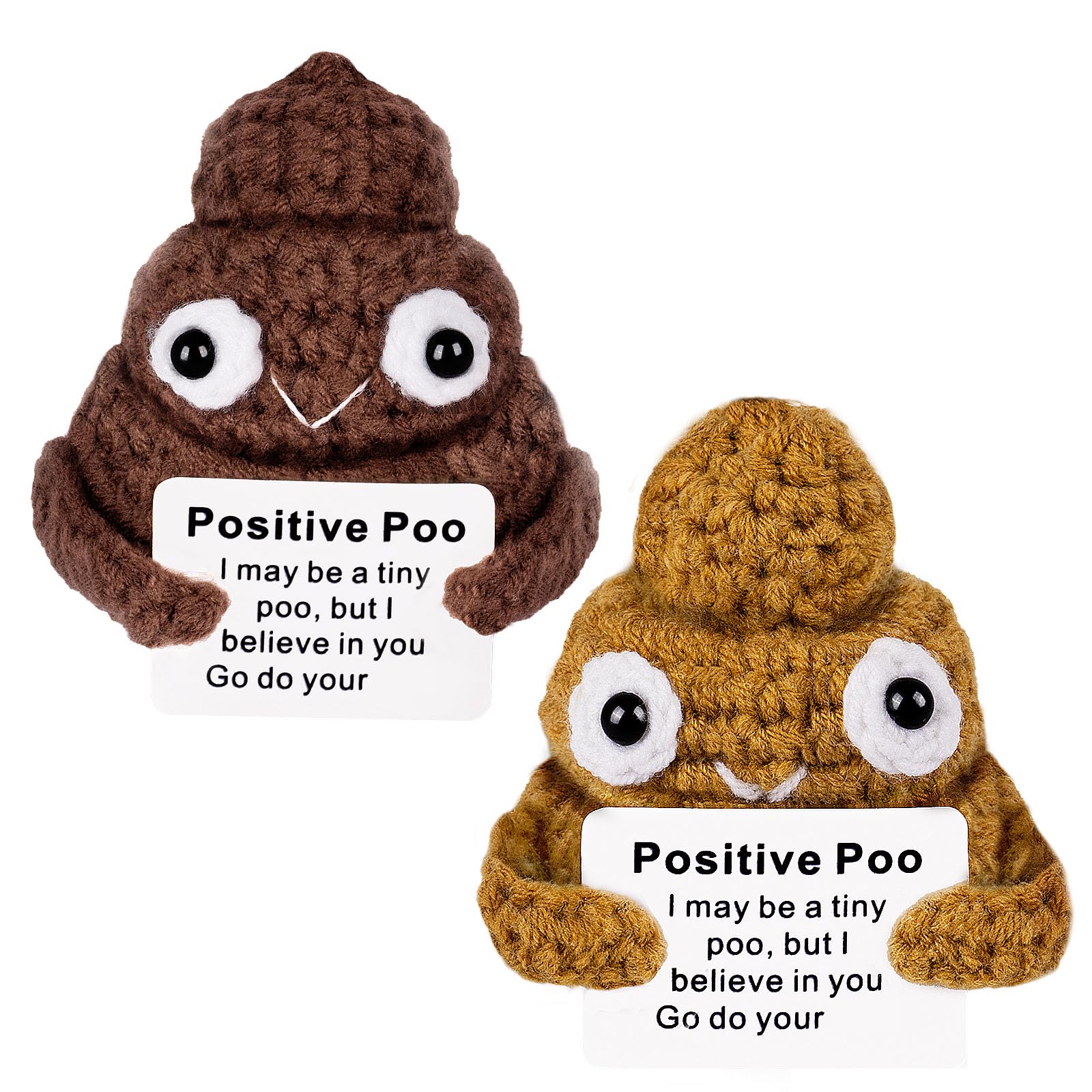 Amazon.com: COZYMATE Positive Poo with Affirmations Cards Emotional ...