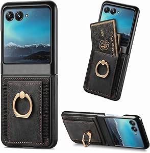 Amazon.com: Asuwish Compatible with Motorola Razr Plus 2023 Razr+ Wallet Case and Card Slot ...