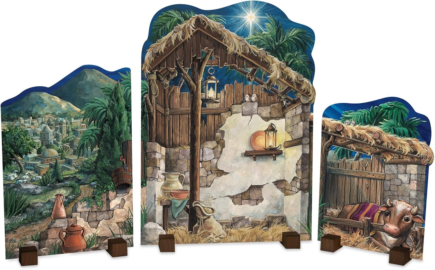 Amazon.co.jp: バイヤーズChoice Nativity Backdrops Figurine : ホーム＆キッチン