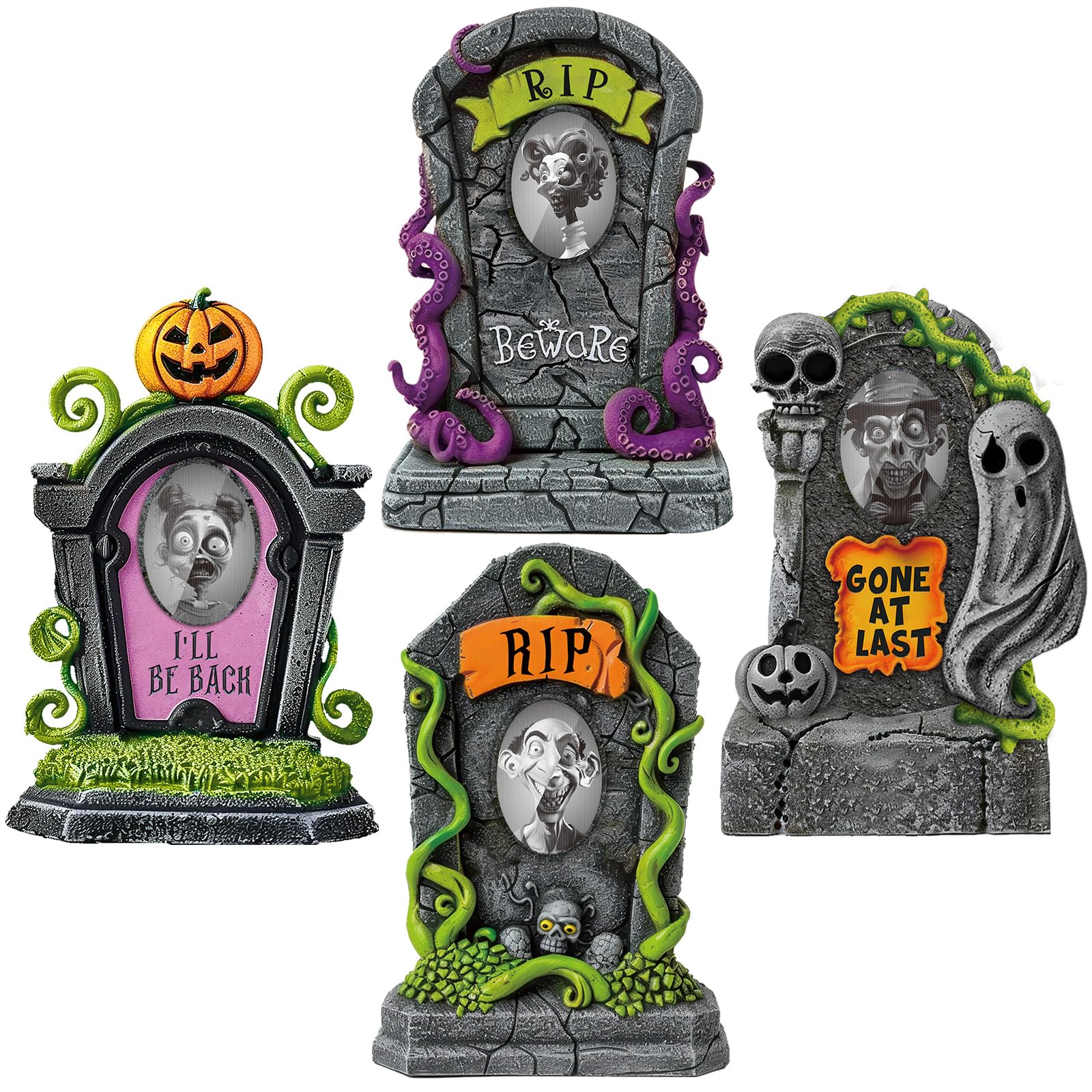 Halloween Tombstone Face