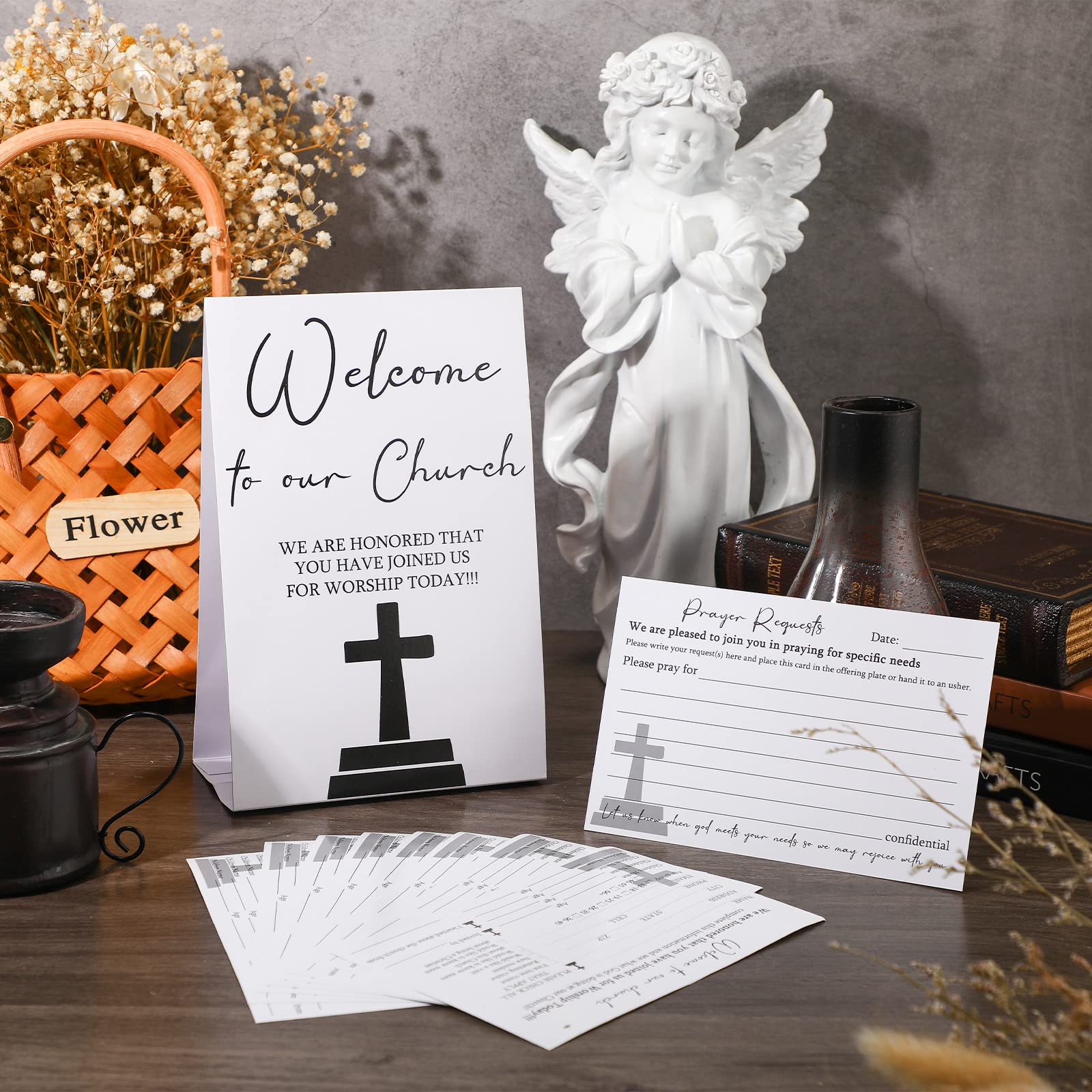 Welcome Visitors Our Church Greetings Editable Church Visitor Cards