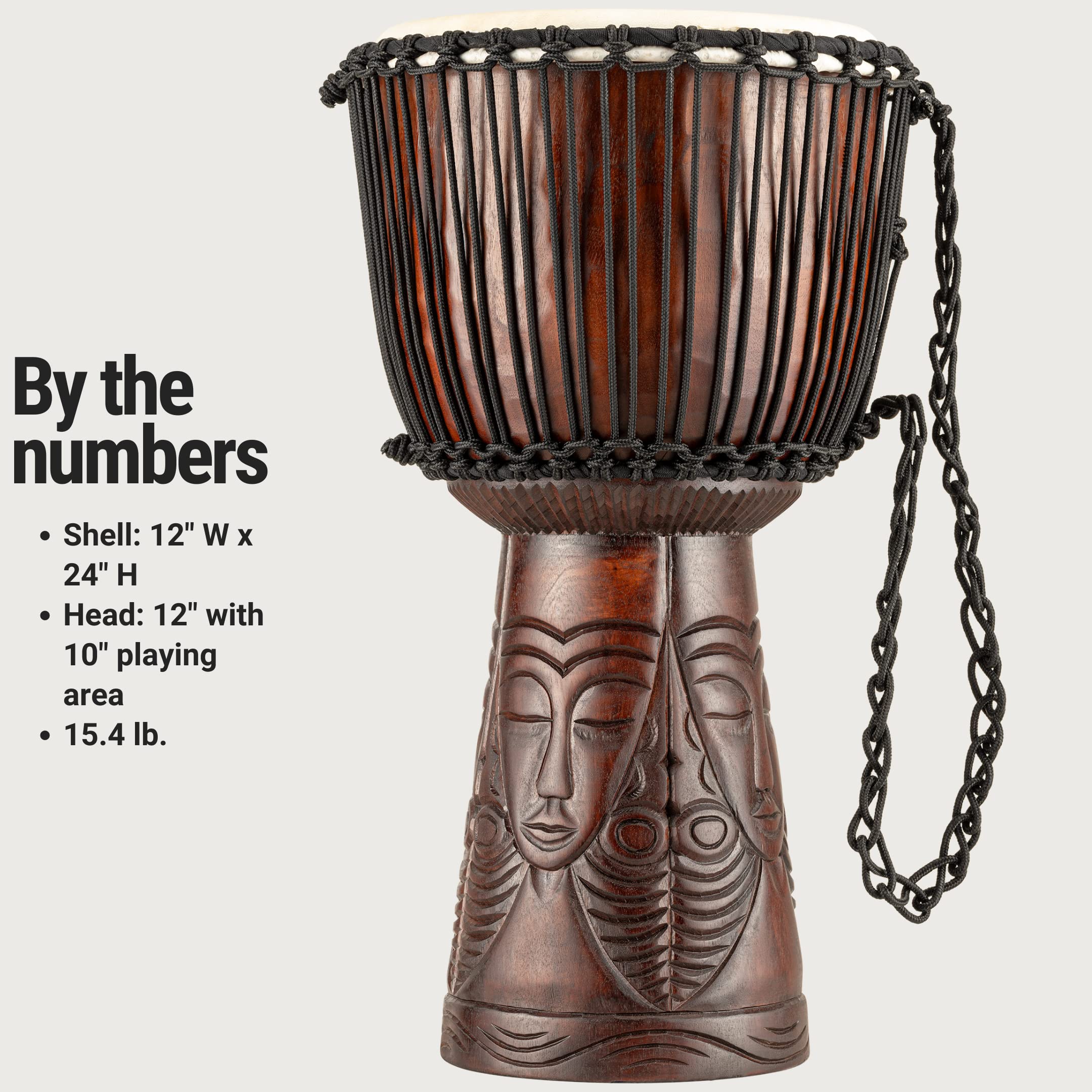 Big Celtic Design With Djembes