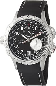 Hamilton Herren-Armbanduhr XL Analog Automatik Edelstahl H77612333 ...