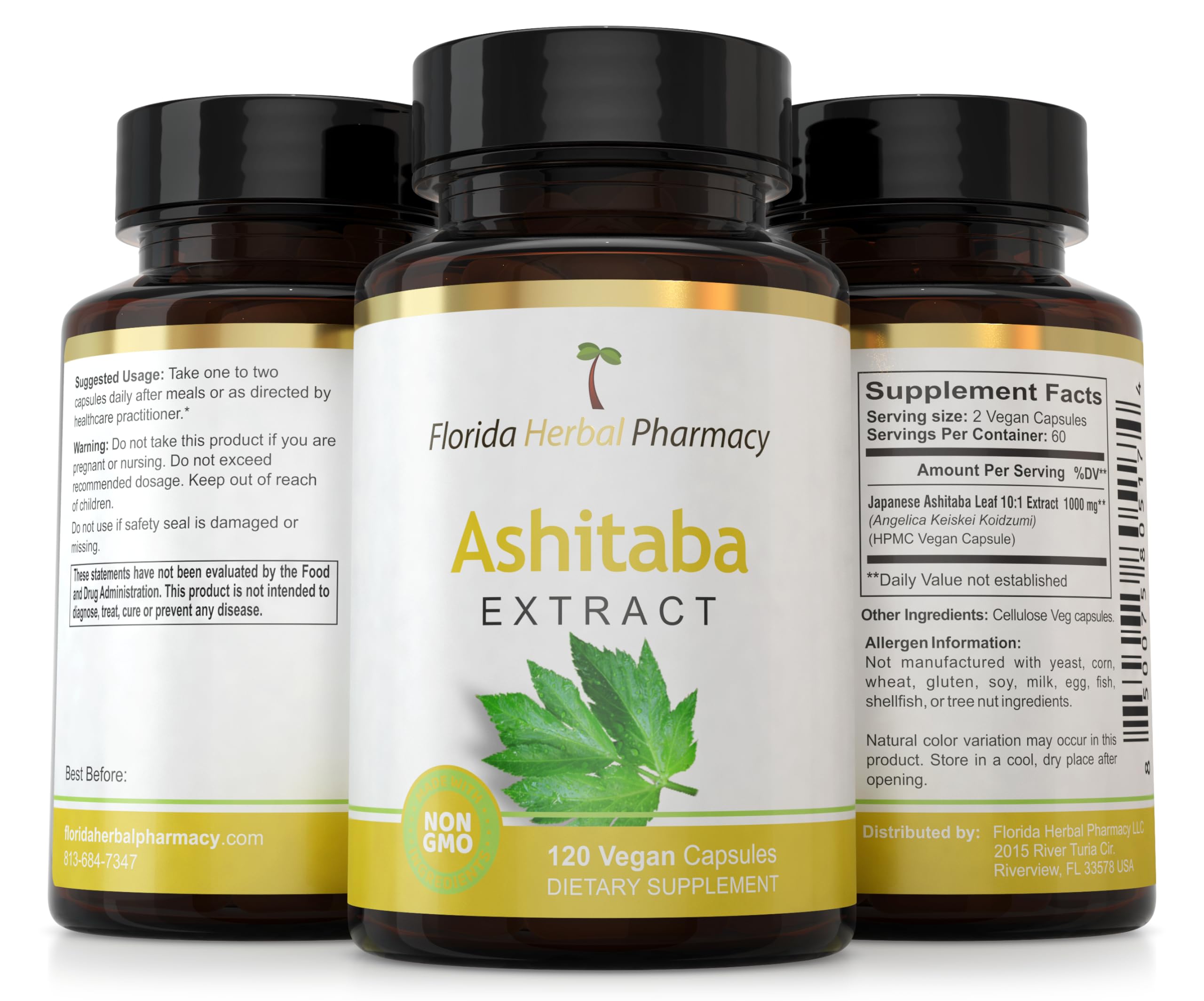 Snapklik.com : Florida Herbal Pharmacy, Japanese Ashitaba Leaf Extract ...