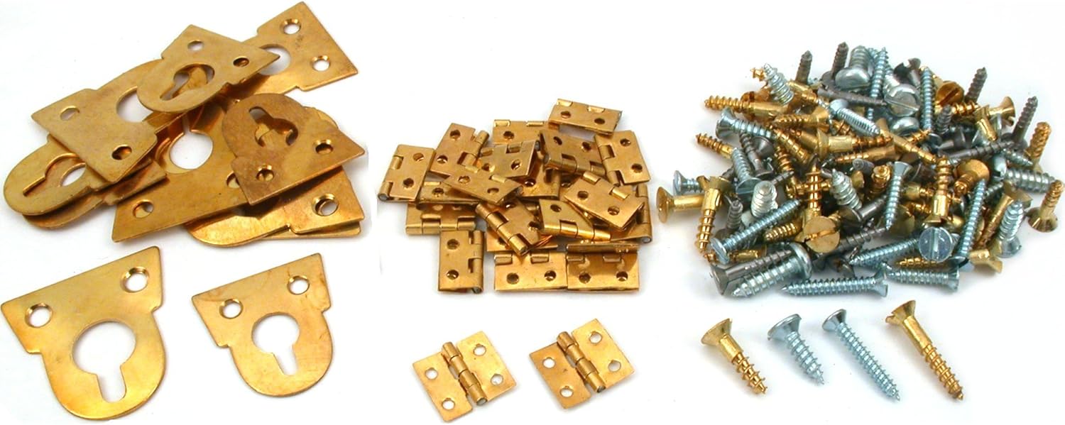 Amazon.com: 136 Clock Hangers Hinges Screws Clockmaker Repair Parts ...