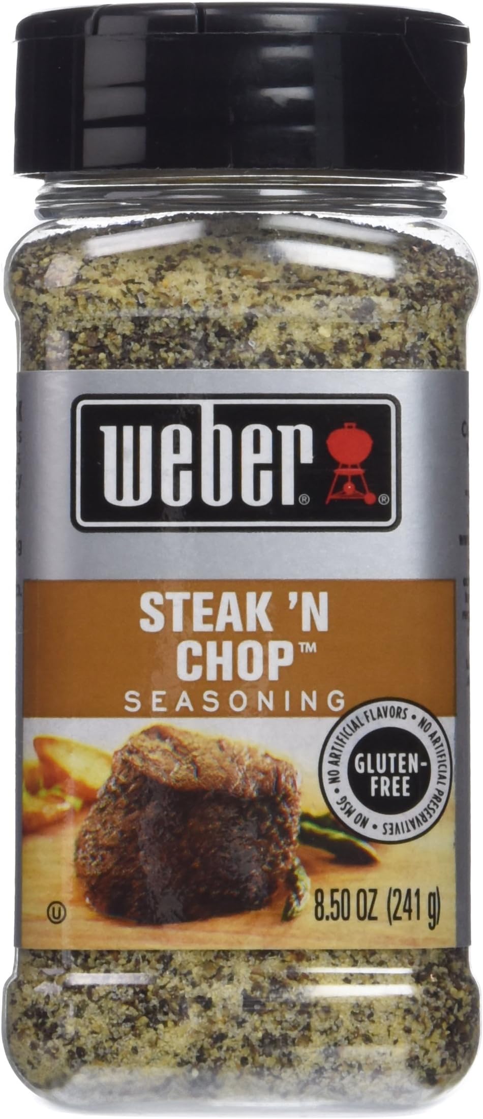 Amazon.com : Weber Steak N' Chop Seasoning 8.5 oz (Pack of 2) : Grocery ...