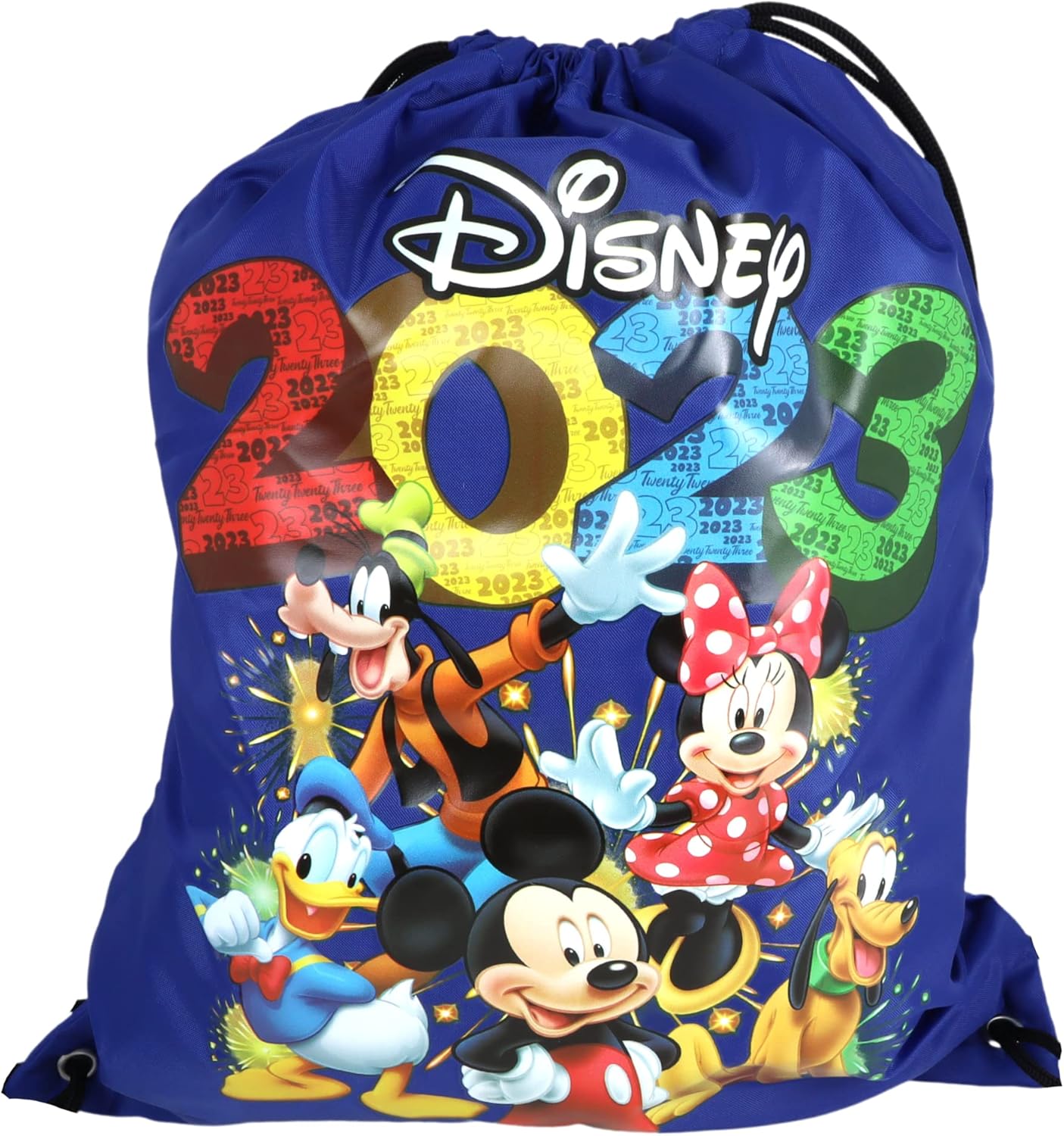 Amazon.com | Jerry Leigh Limited Edition 2023 Blue Disney Drawstring ...