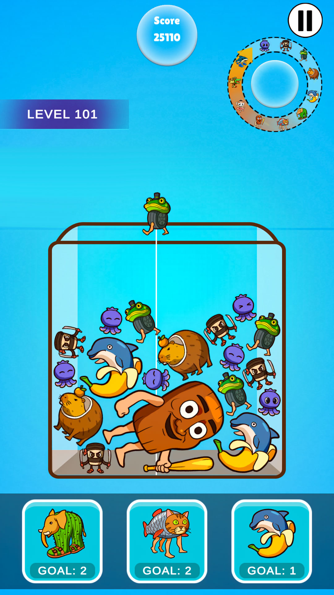 Merge Fellas Brainrot Meme Puzzle Challenge: Drop Animal Match Master ...