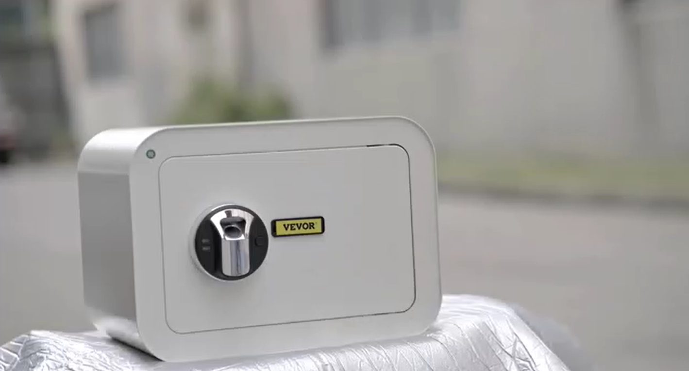 Watch VEVOR Safe Box-How to reset the fingerprint lock on Amazon Live