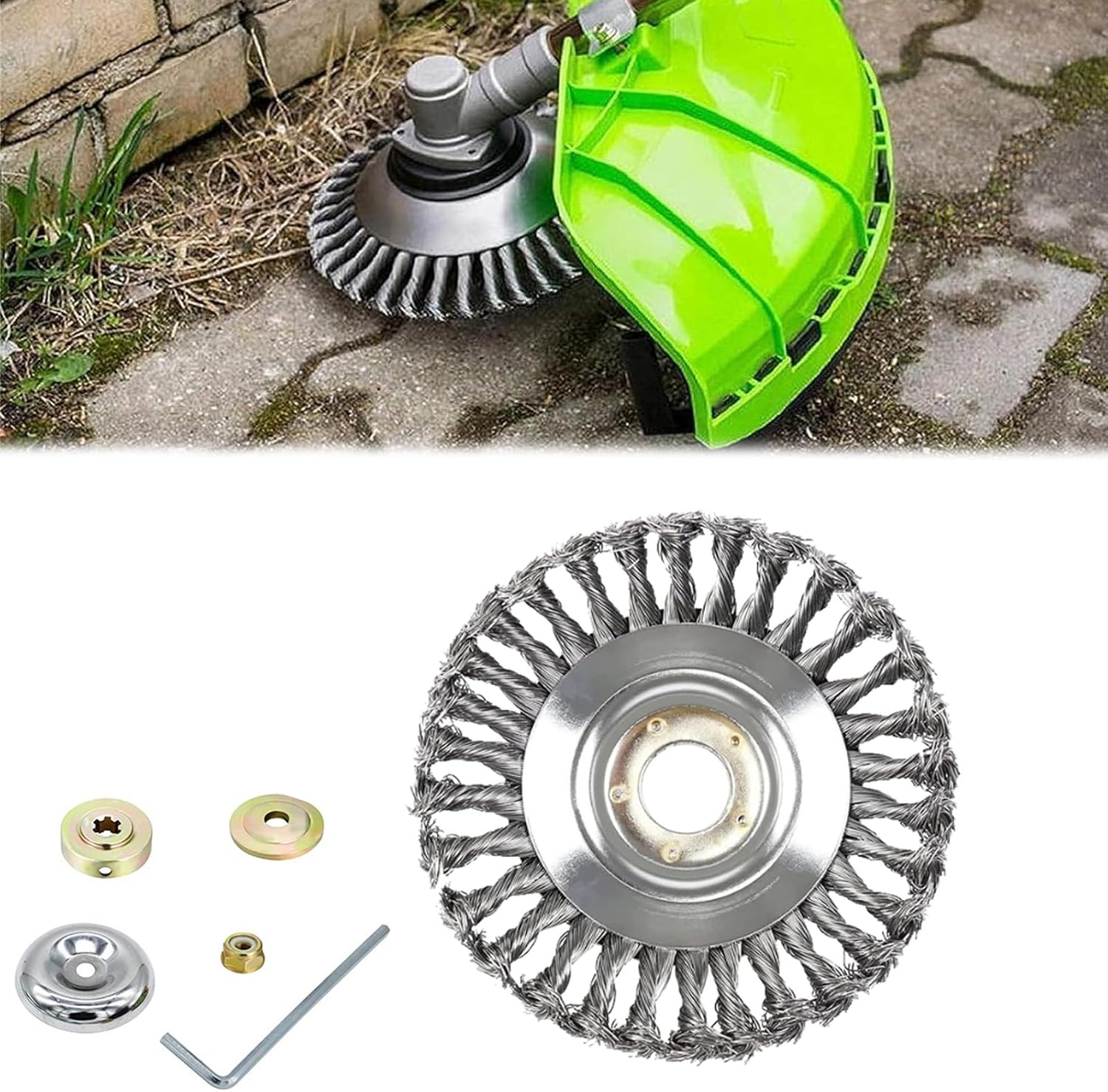 Amazon.com: Shirem Razorsharp Trimmer Head, Steel Wire Grass Trimmer ...