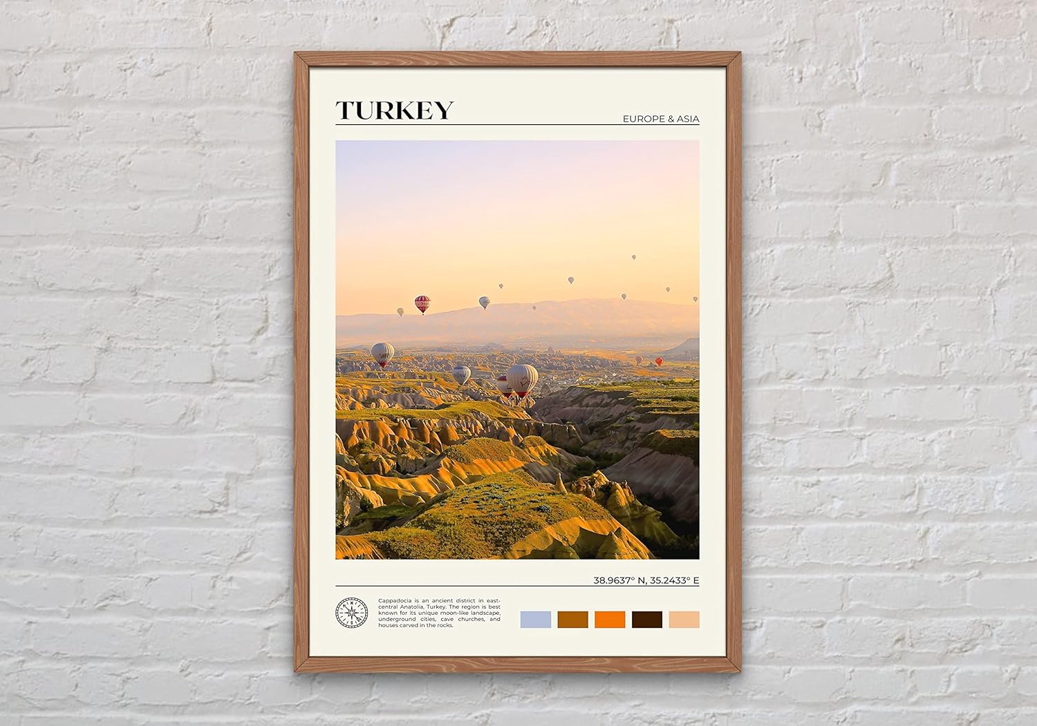 Amazon.com: Turkey Print, Turkey Wall Art, Turkey Poster, Turkey Photo ...