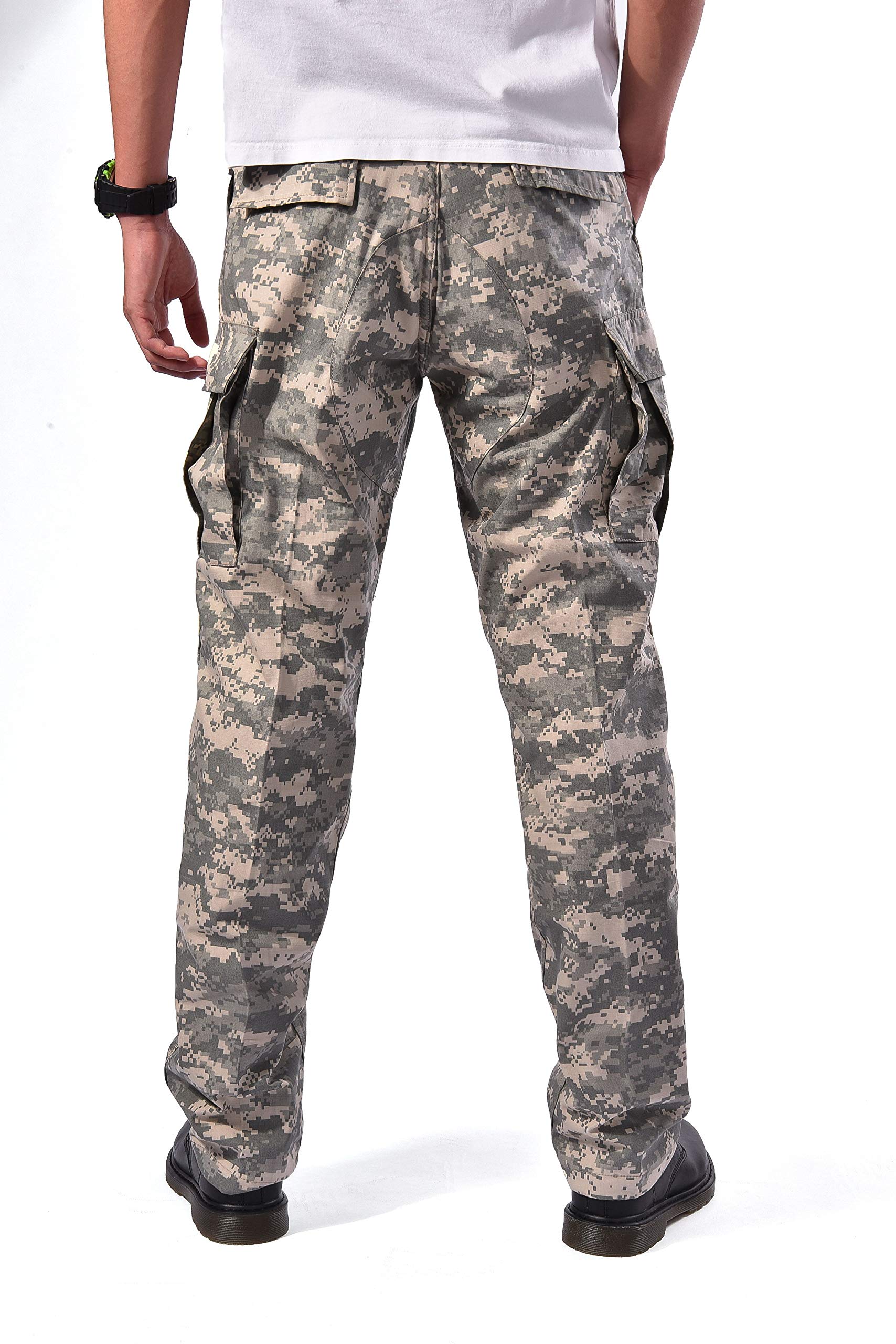 Snapklik.com : BACKBONE Mens Fashion Bright Camouflage Cargo Pants ...